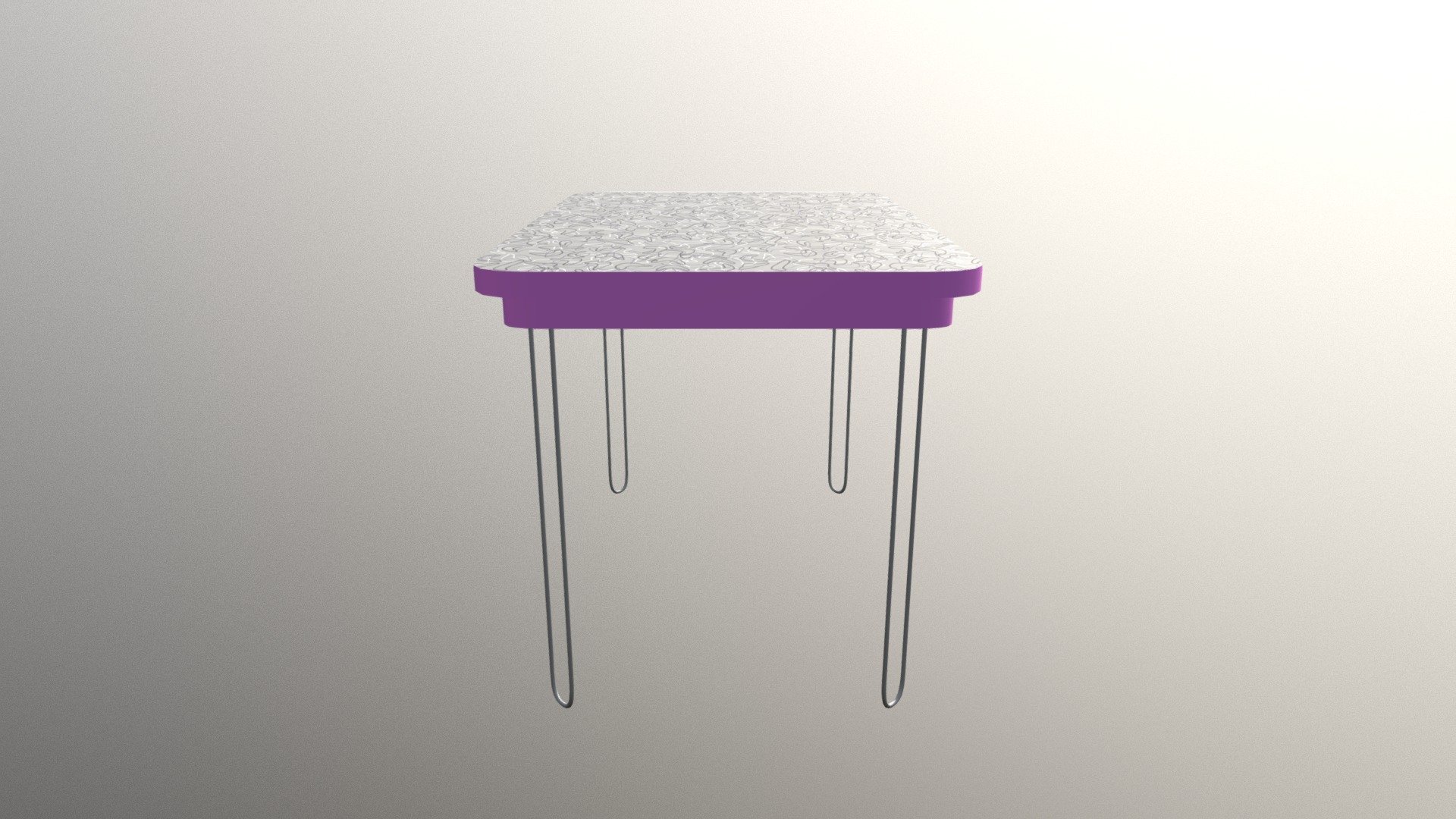 Table Exported - 3D model by tomvdh [4745757] - Sketchfab