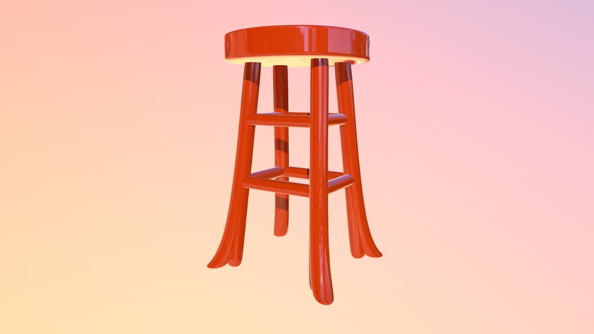 Bar chair - Download Free 3D model by Arseniy (@Ai.Shykin) [474772b ...