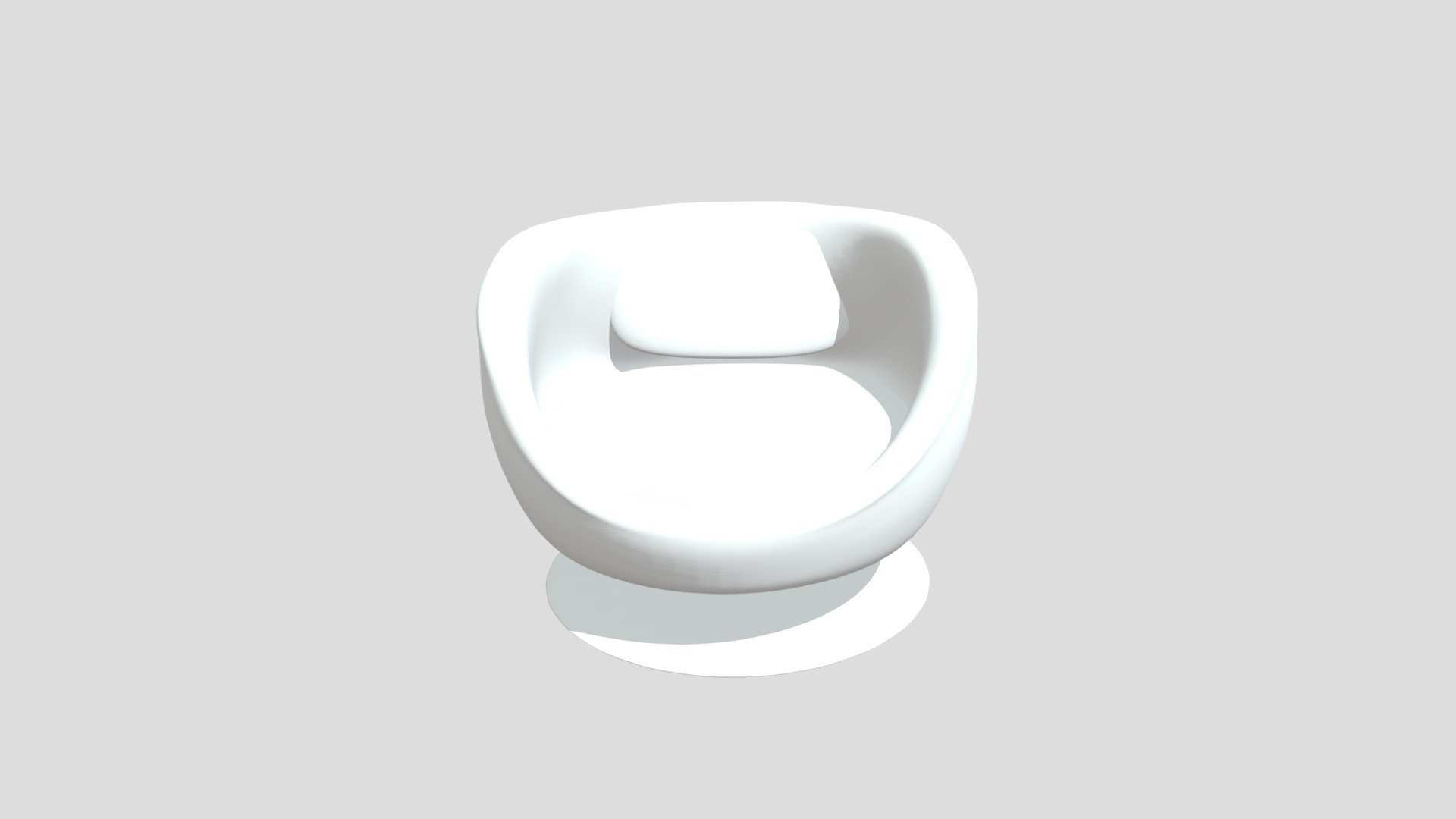 Round Chair Obj 02 - Download Free 3D model by richardkoeck [4748c98 ...