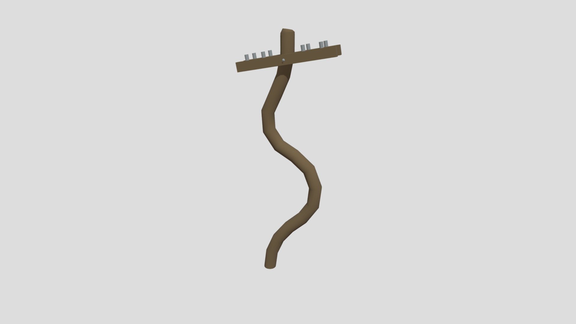 Curved Electric Pole - 3D model by diazcarlosjosue1 [4749a68] - Sketchfab