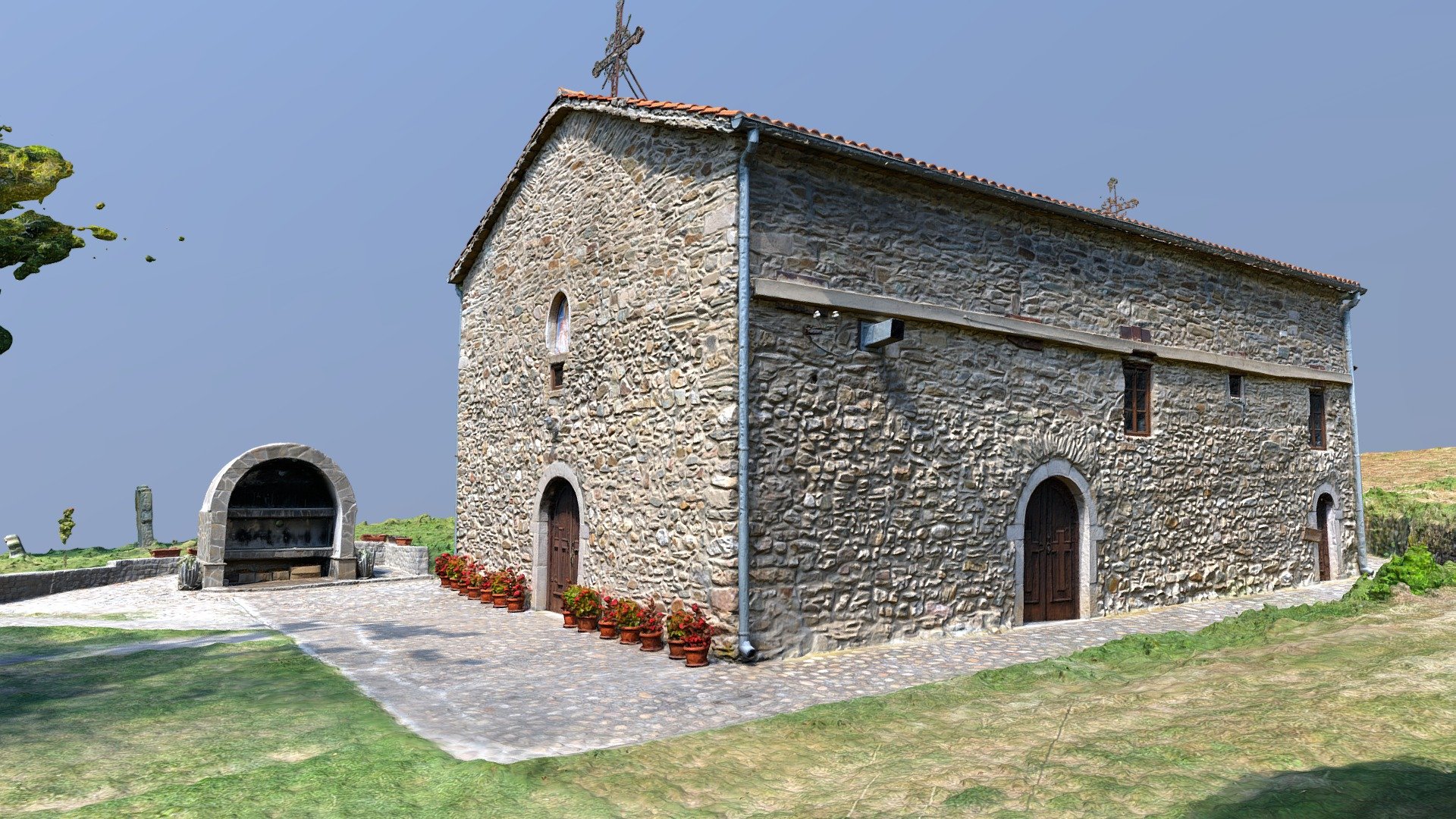 црква Успења Пресвете Богородице Конопница 3d Model By ГРАДИТЕЉСКО И СПОМЕНИЧКО НАСЛЕЂЕ