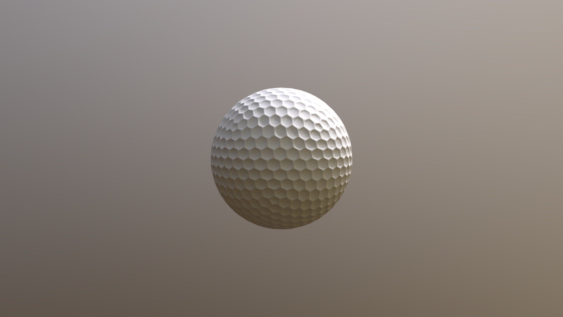 golf ball - 3D model by rebel (@512) [474bed6] - Sketchfab