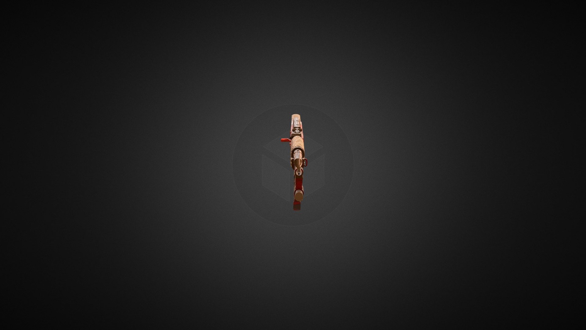 AK-47 | Ruby Dragon (brown version) - 3D model by Dante$ (@real_dantes ...