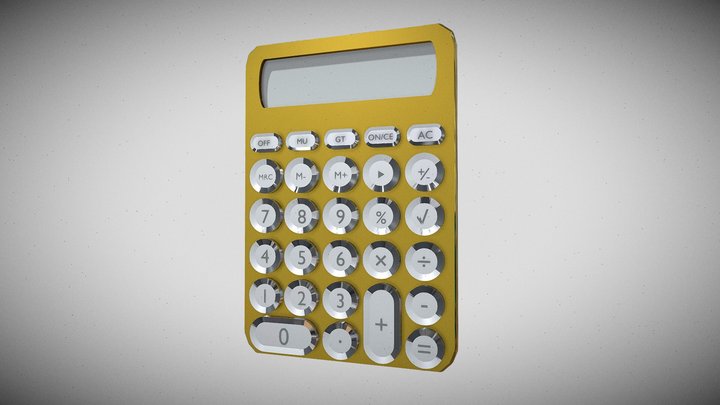 Calculator 3D models - Sketchfab