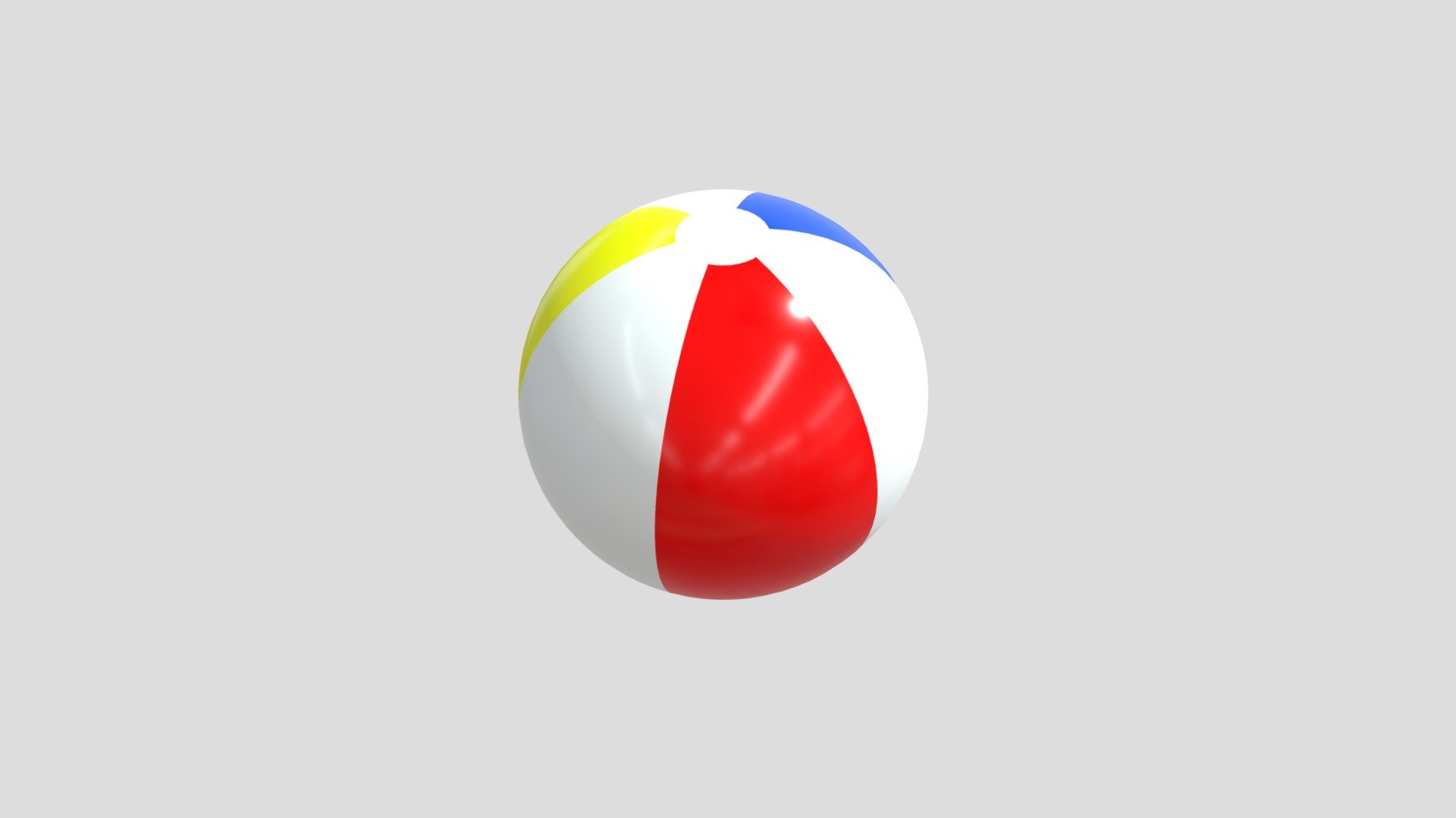 Beach Ball - 3D model by maliabz [474d132] - Sketchfab