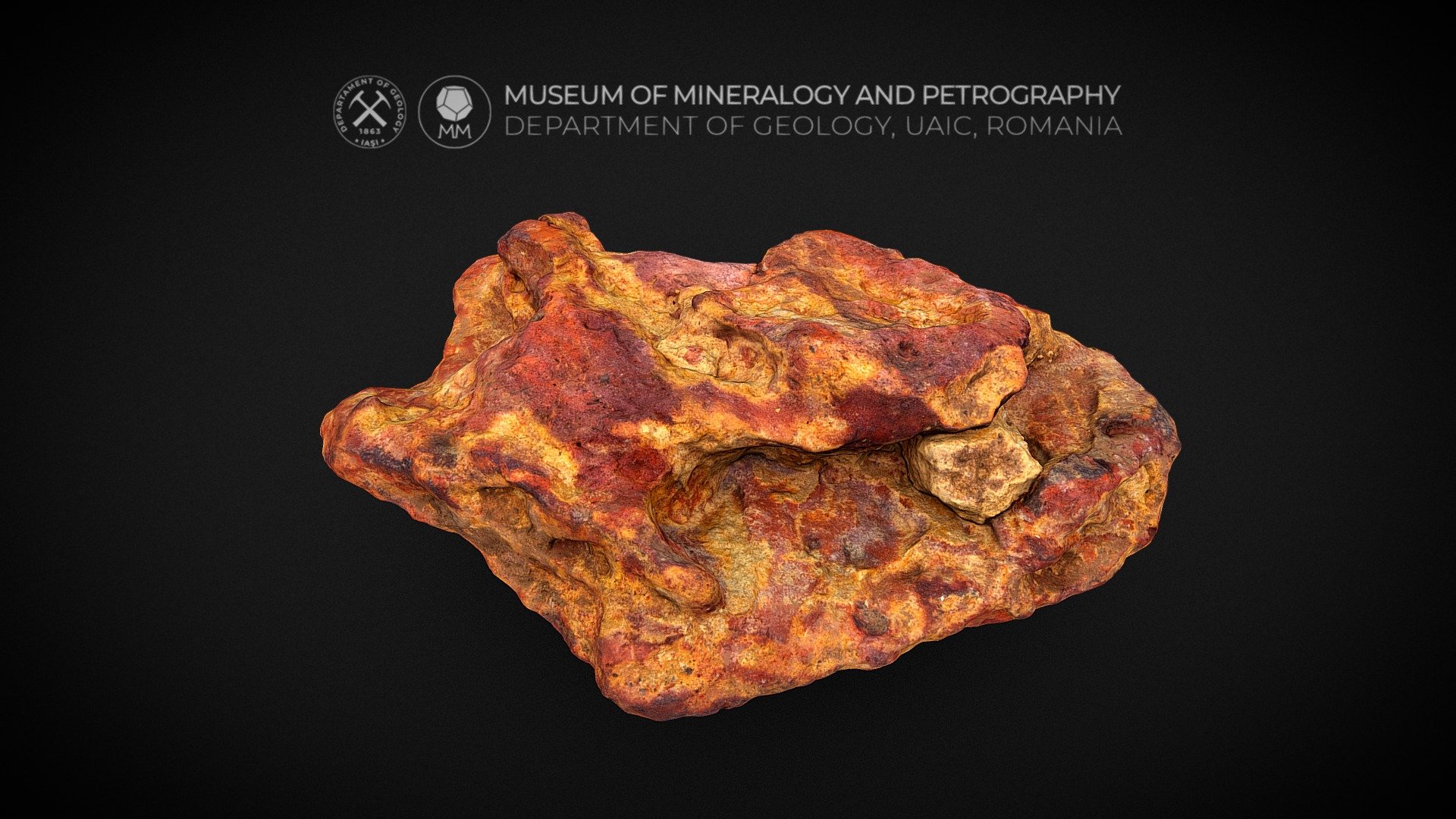 Laterite sample from Gabon - 3D model by Museum of Mineralogy and ...