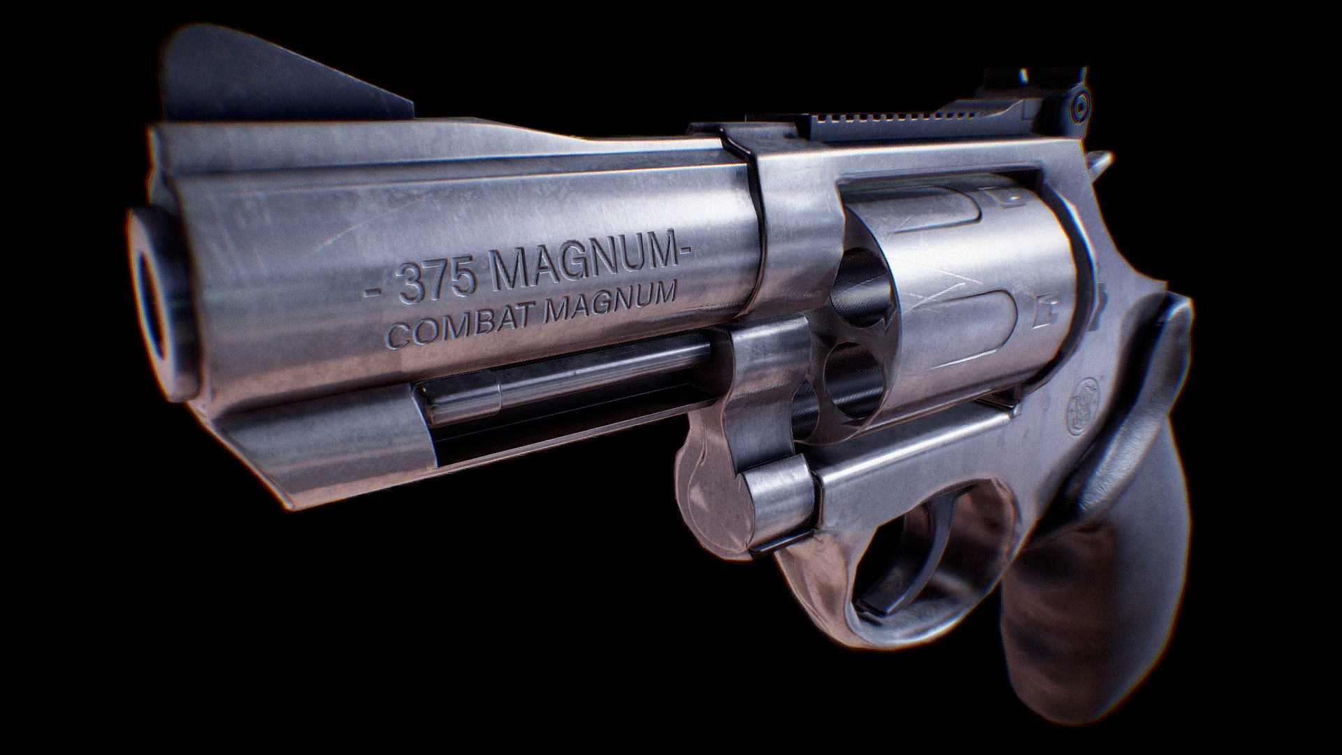Revolver - Download Free 3D model by DigitalSte (@stecgartist) [4751255 ...