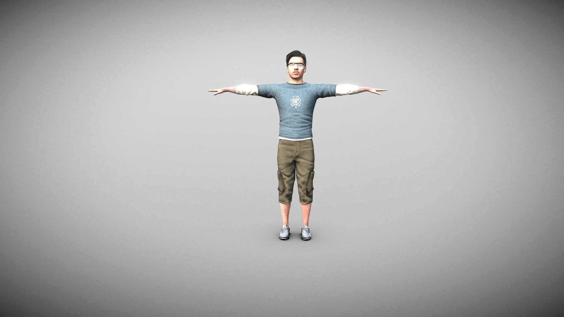 Ankit Avatar Rigged High Quality Boy Character - Download Free 3D model ...