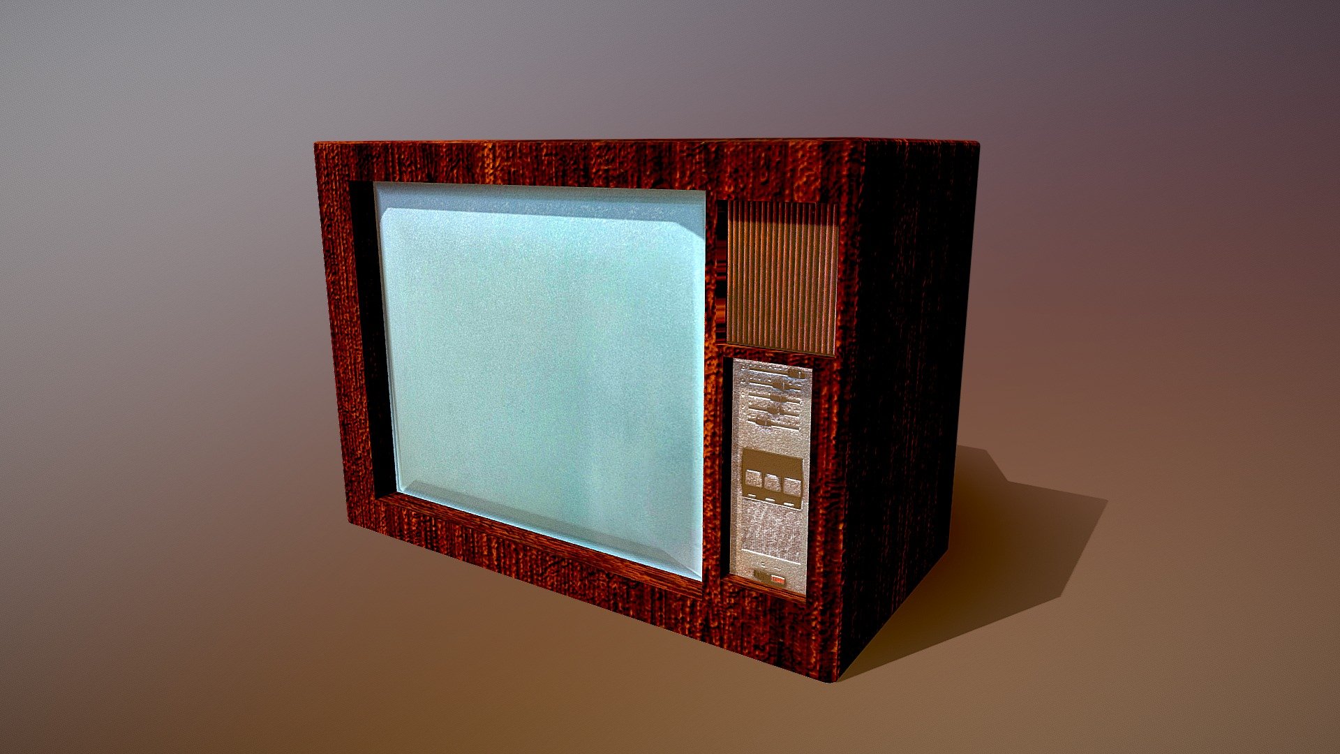 CRT TV - Download Free 3D model by rhcreations [4753612] - Sketchfab