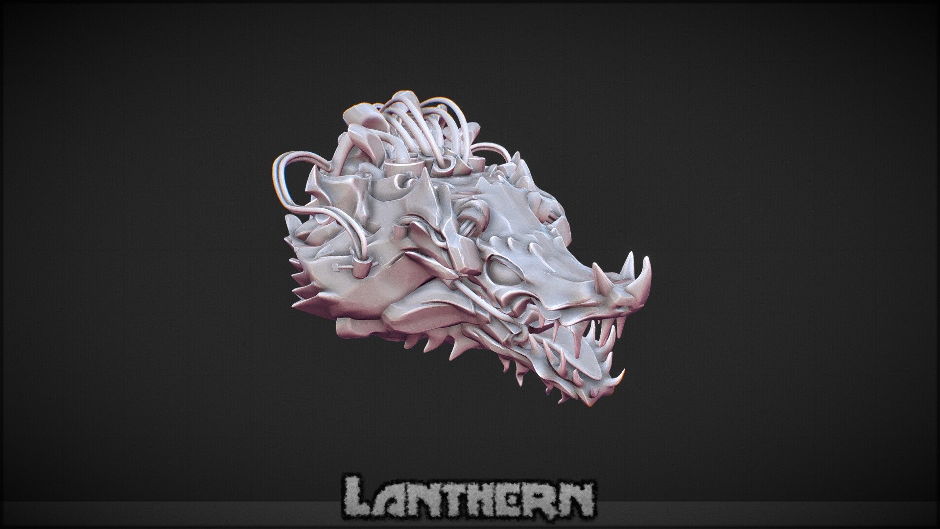 Dragon Head Sculpted - Buy Royalty Free 3D model by LanthernDev ...