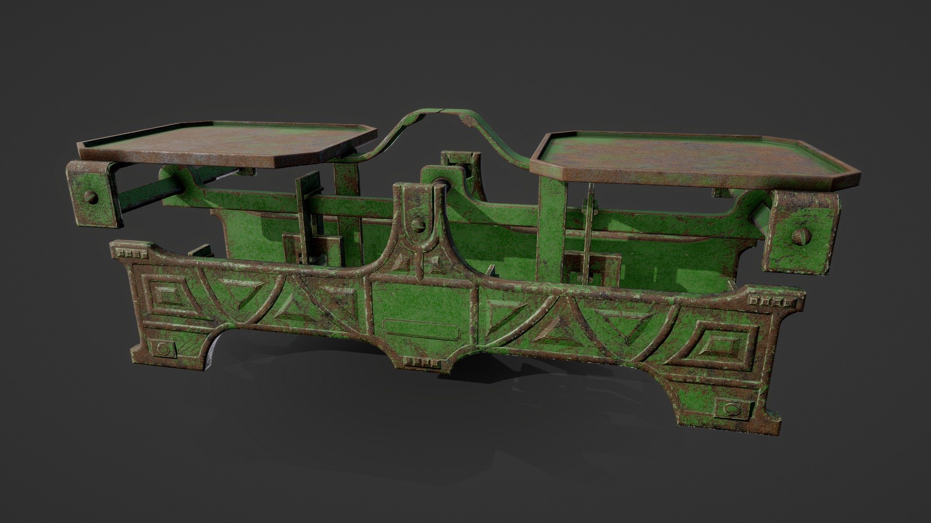 Old Balance Scale - 3D model by romullus [4756788] - Sketchfab