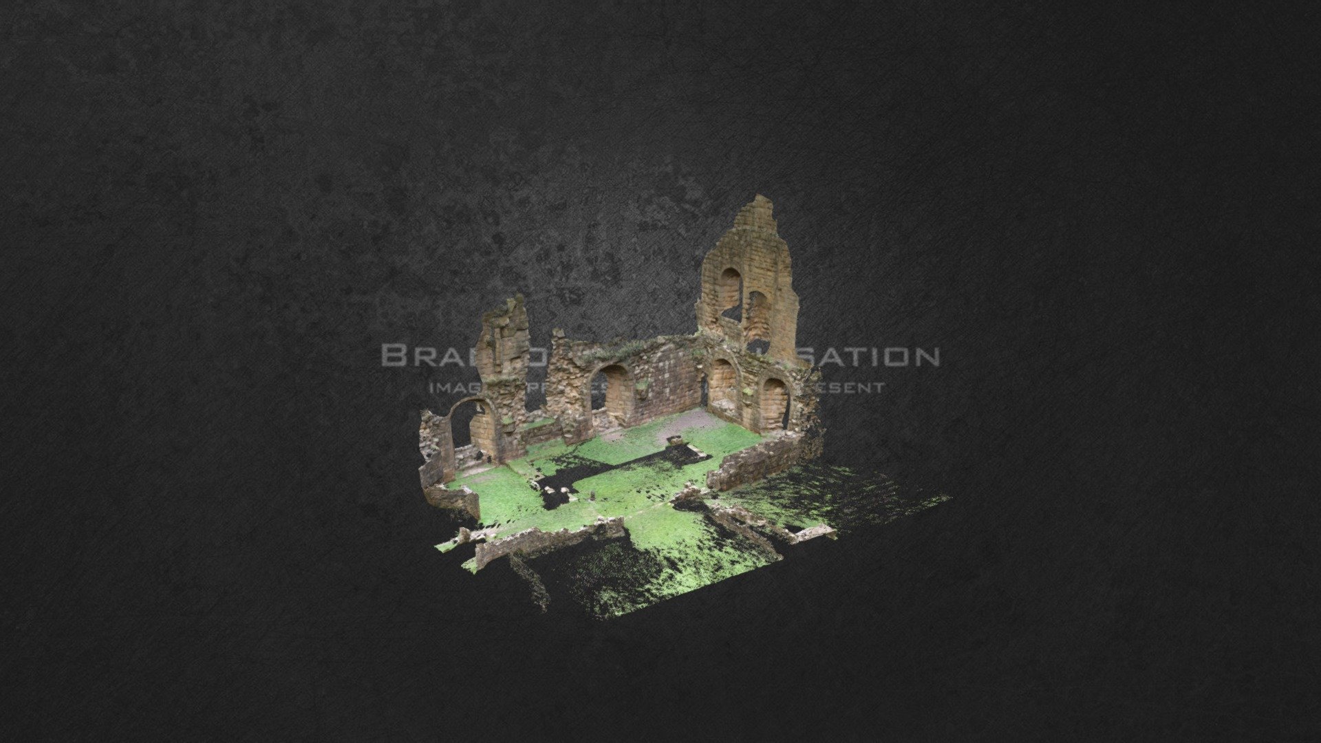 Fountains Abbey Guesthouse - 3D model by Visualising Heritage ...