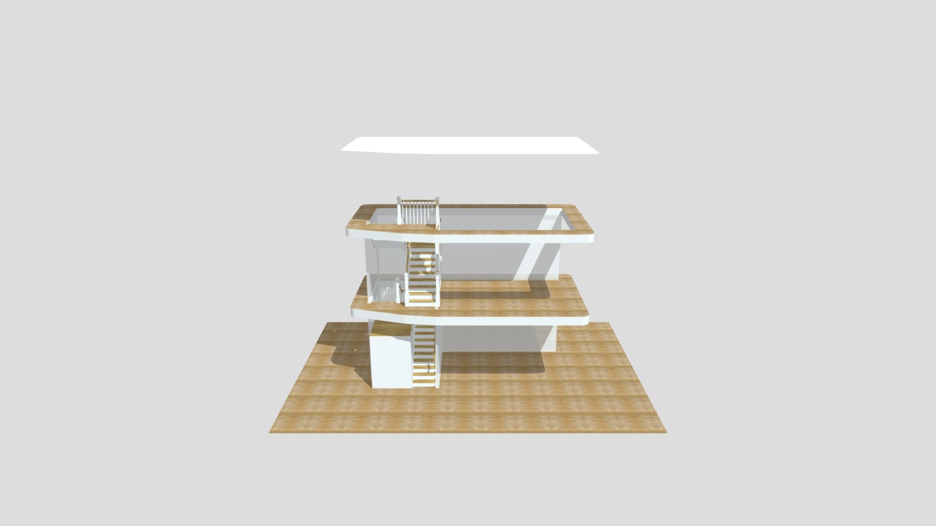 Main Stair - Copy - Copy - Copy - Download Free 3D model by HL Stairs ...