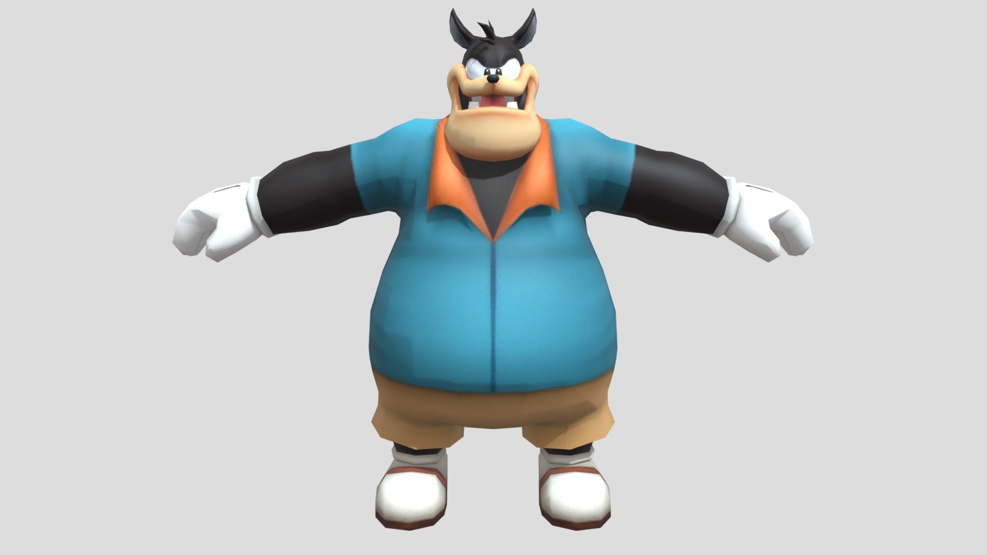 Magic Kingdom-Big Bad Pete - Download Free 3D model by SMF Features Developed From Cheryl Hill ...