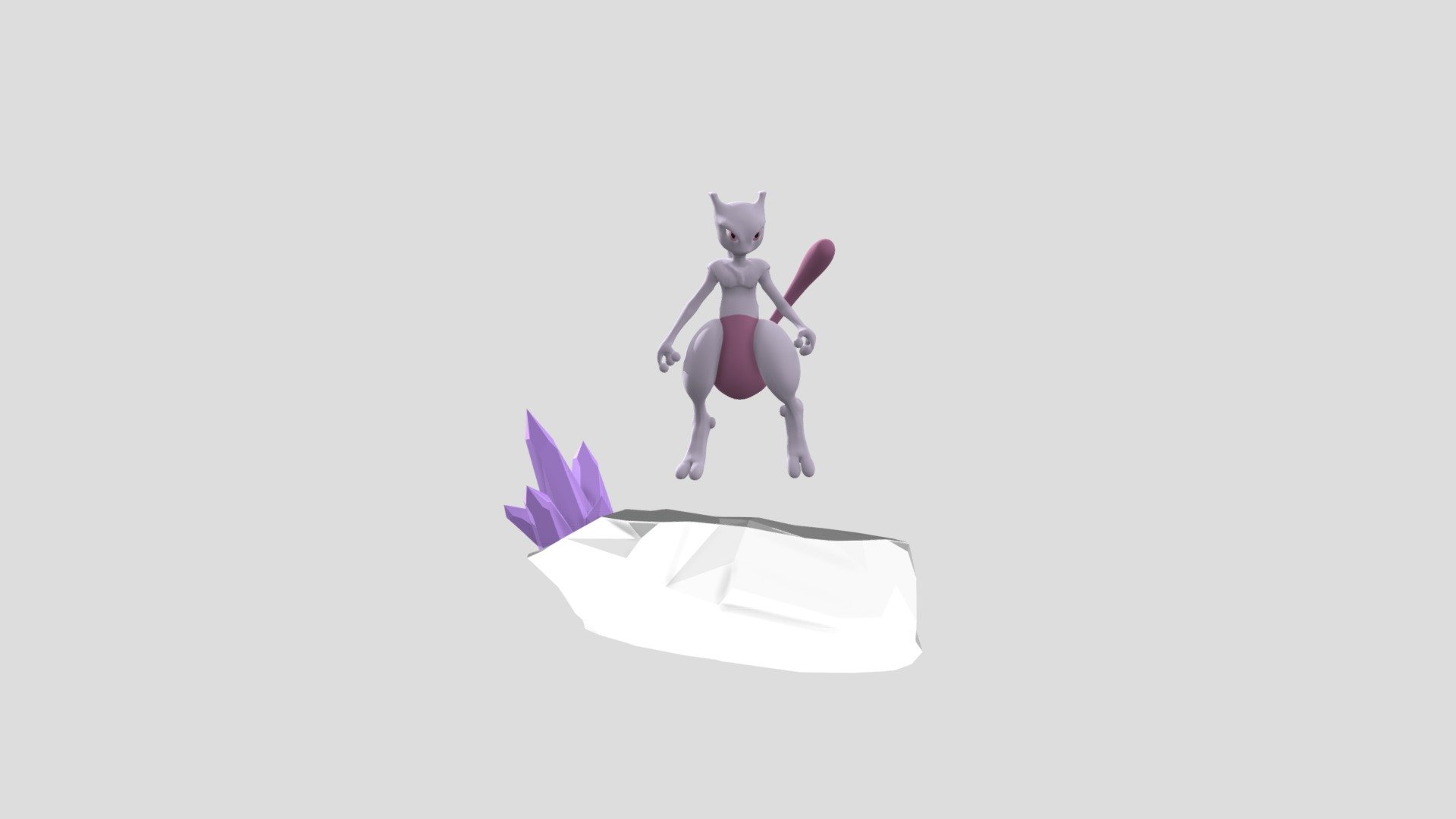 Mewtwo - 3D model by TheCarEngineer [4759d58] - Sketchfab