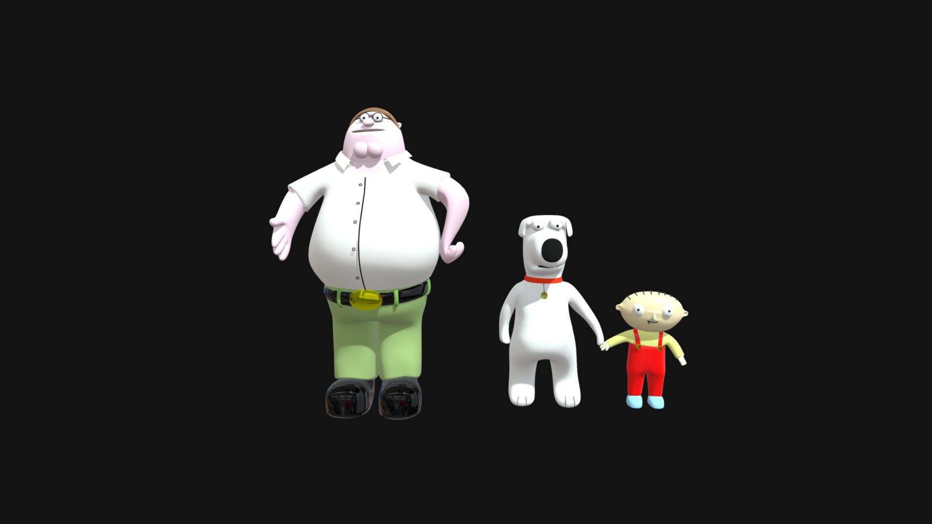Peter Griffin2 - Download Free 3D model by pARkesy84 [475c5e8] - Sketchfab