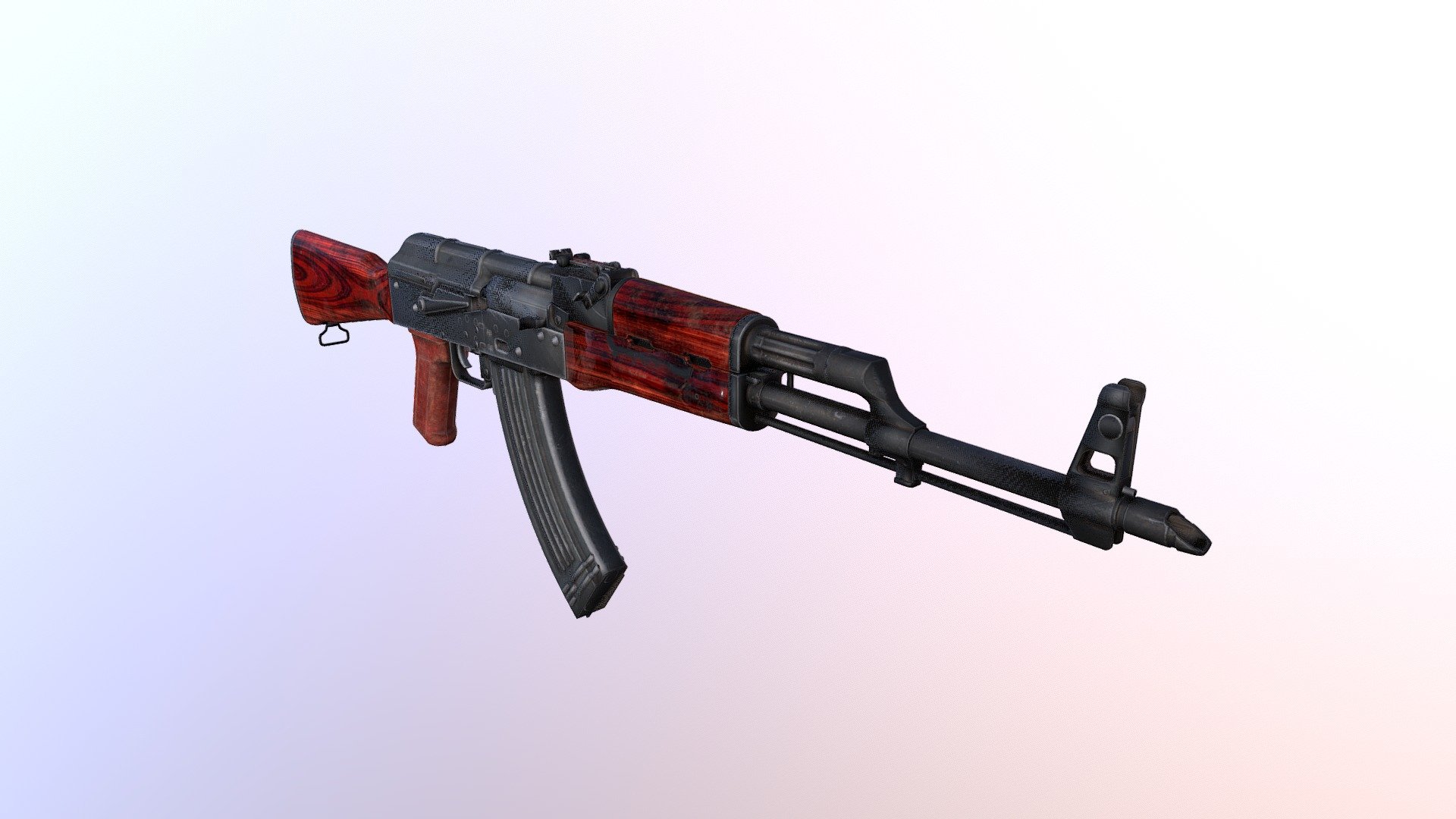model 3D AKM - 3D model by ilyassyah [475db9d] - Sketchfab