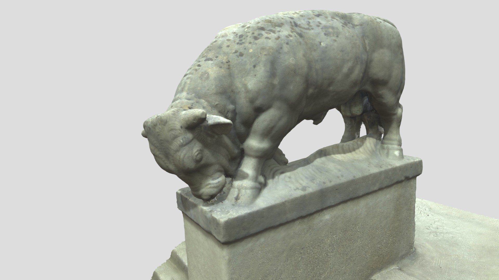 Stier an der Allgäuhalle - 3D model by meshselector [475f3db] - Sketchfab