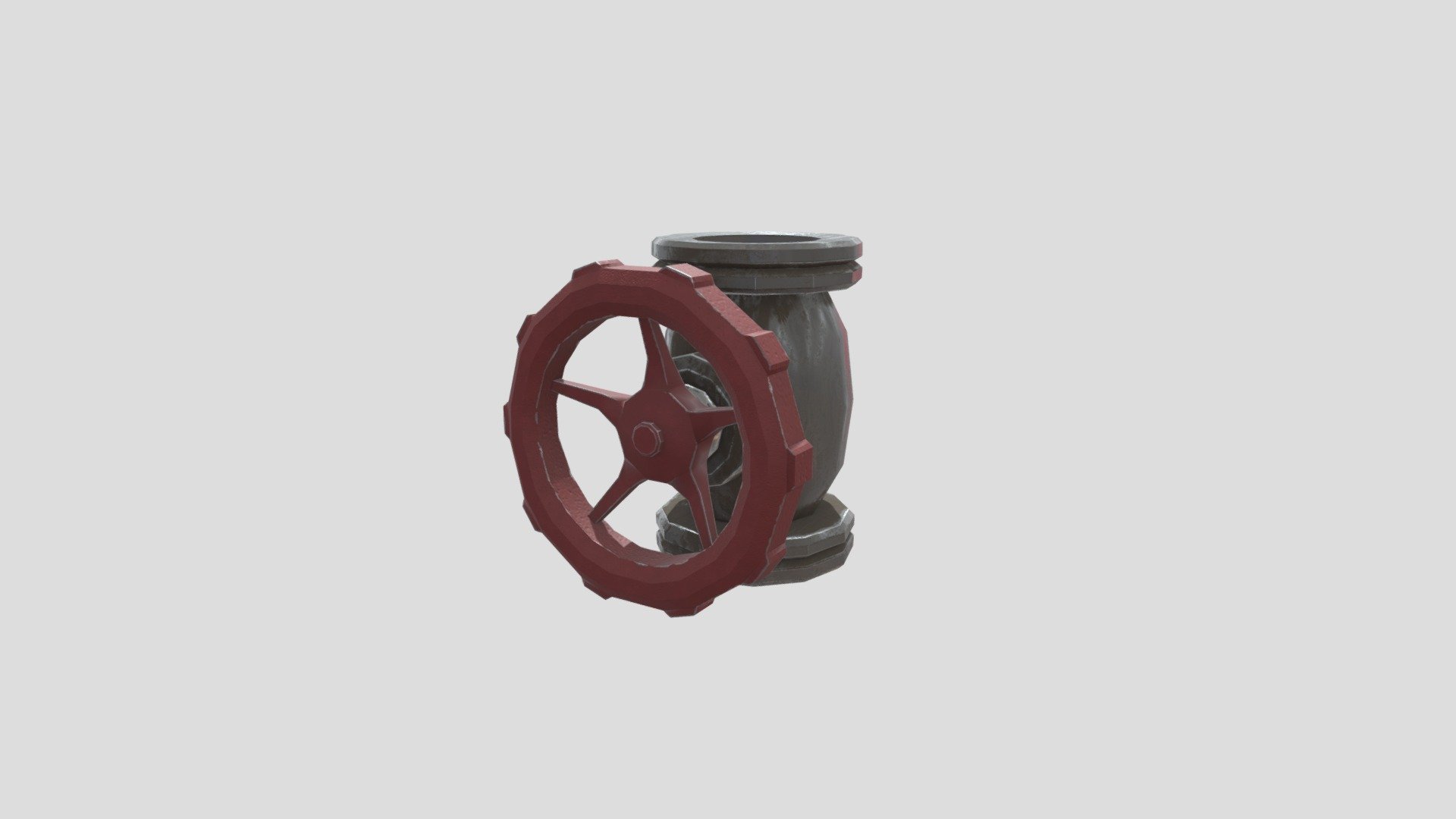 Valve and Pipe Test Render - 3D model by imthinkinpasta [475fd21 ...