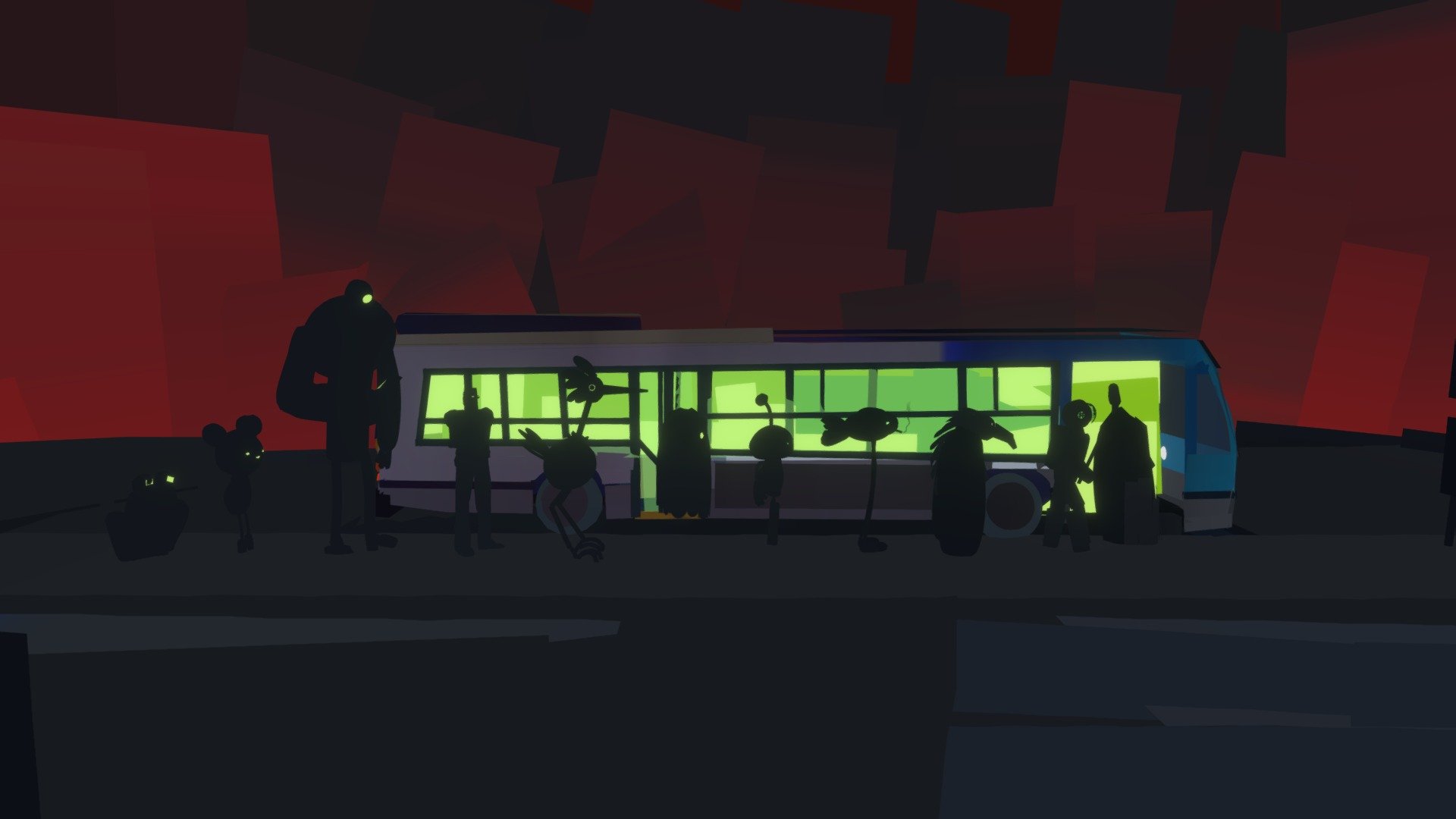 Quill - The Late Bus - 3D model by Nick Ladd (@Nicktheladd) [47602c9 ...