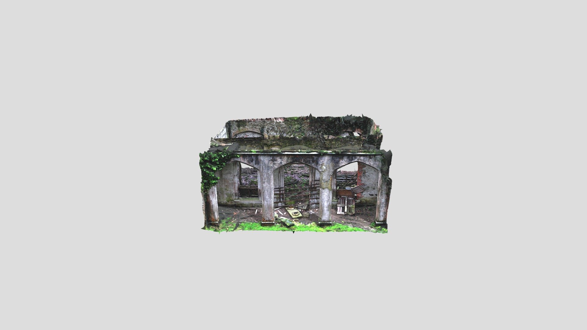 Glyde Court, Co. Louth Entrance and Hallway - 3D model by ...