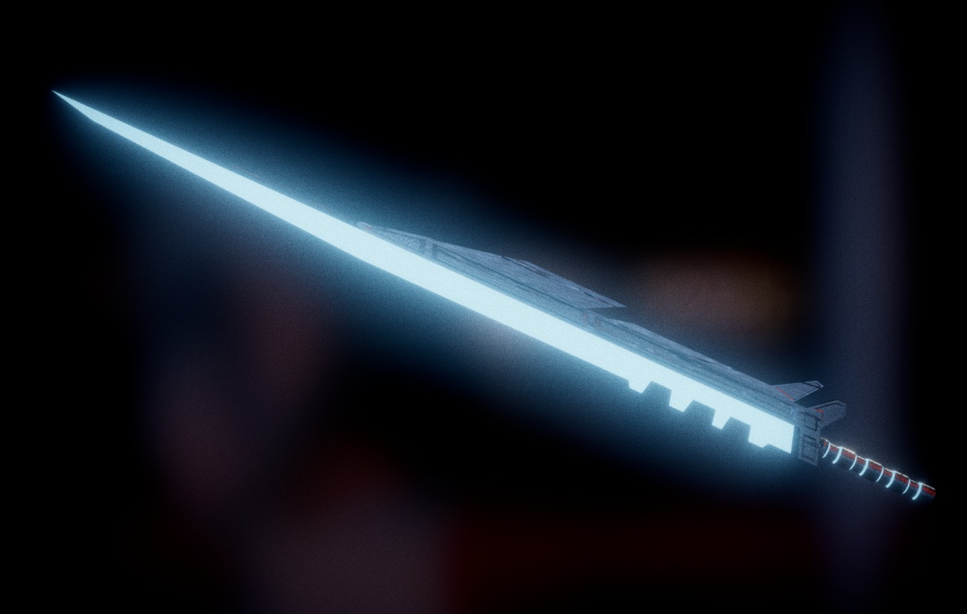 Cyber Sword - 3D model by Donny (@LorisPrieler) [476146d] - Sketchfab
