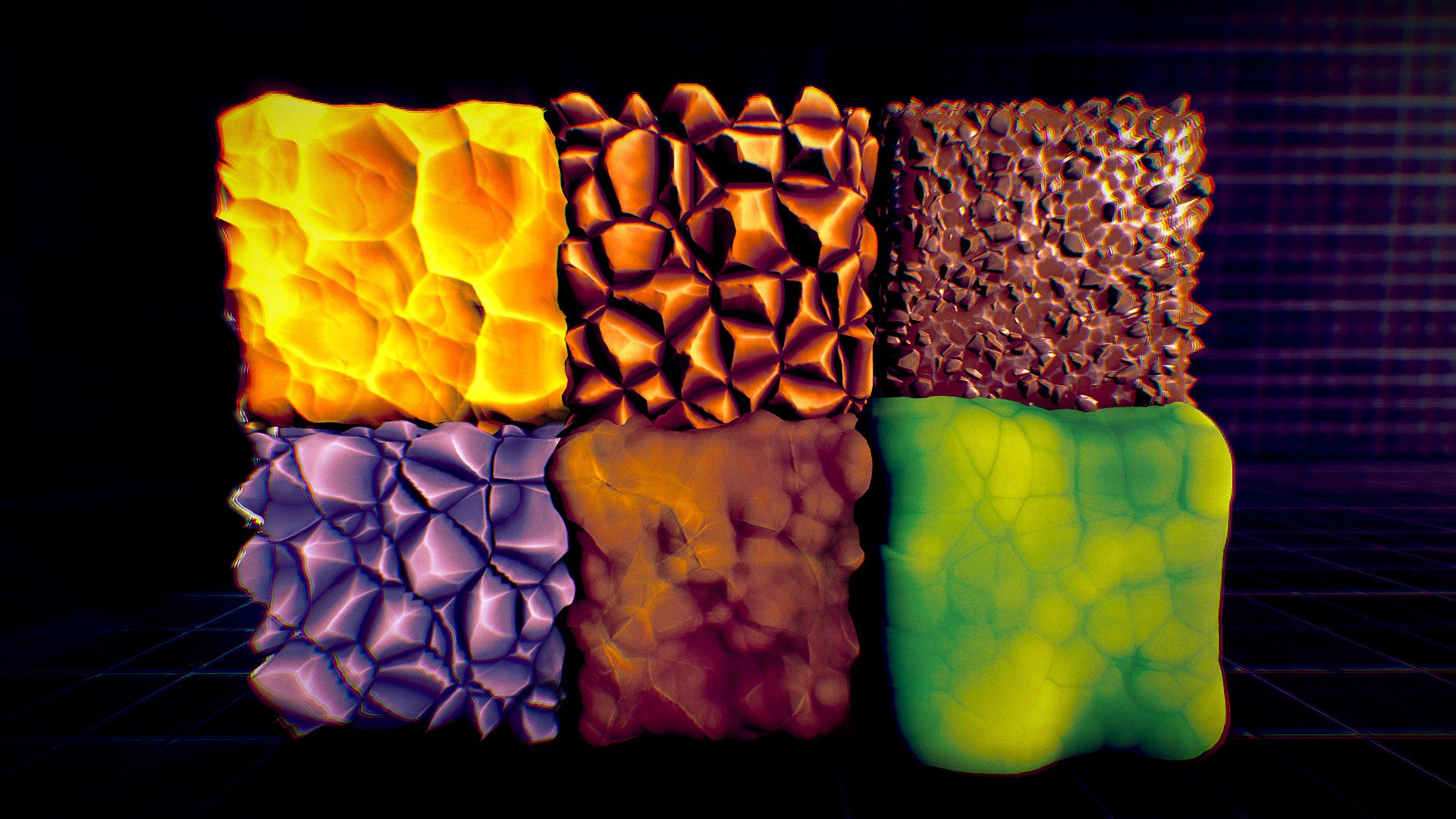 Stylized Textures Experiment 01 - 3D model by ColorMan777 [476251d ...