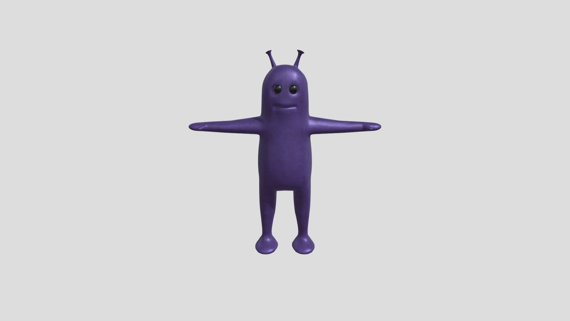 Simple Alien - 3D model by Sarah Huseth (@sarahhuseth) [4762b46 ...