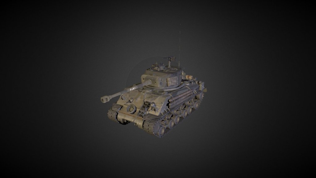 M4A3E8 Fury - 3D model by Degit22 [4762ca8] - Sketchfab