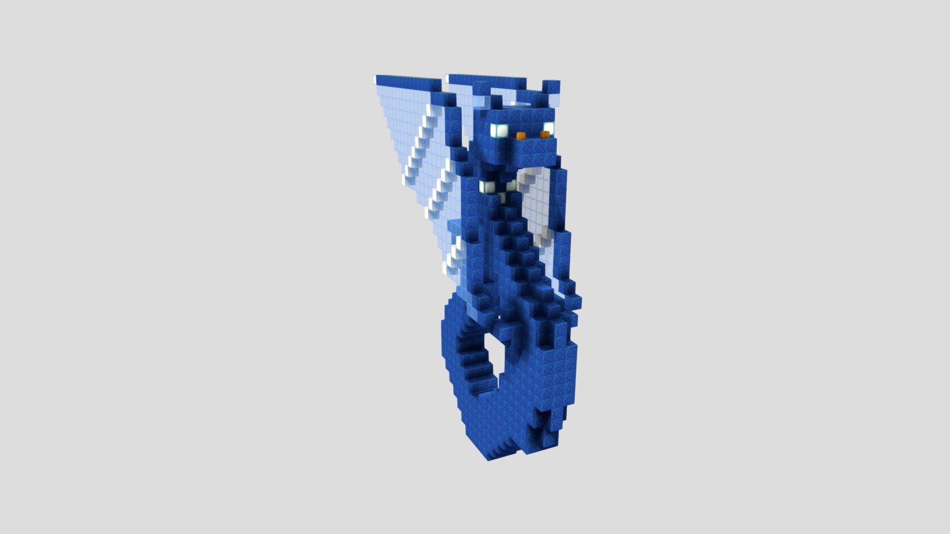 blue-dragon - Download Free 3D model by madexc [476312d] - Sketchfab