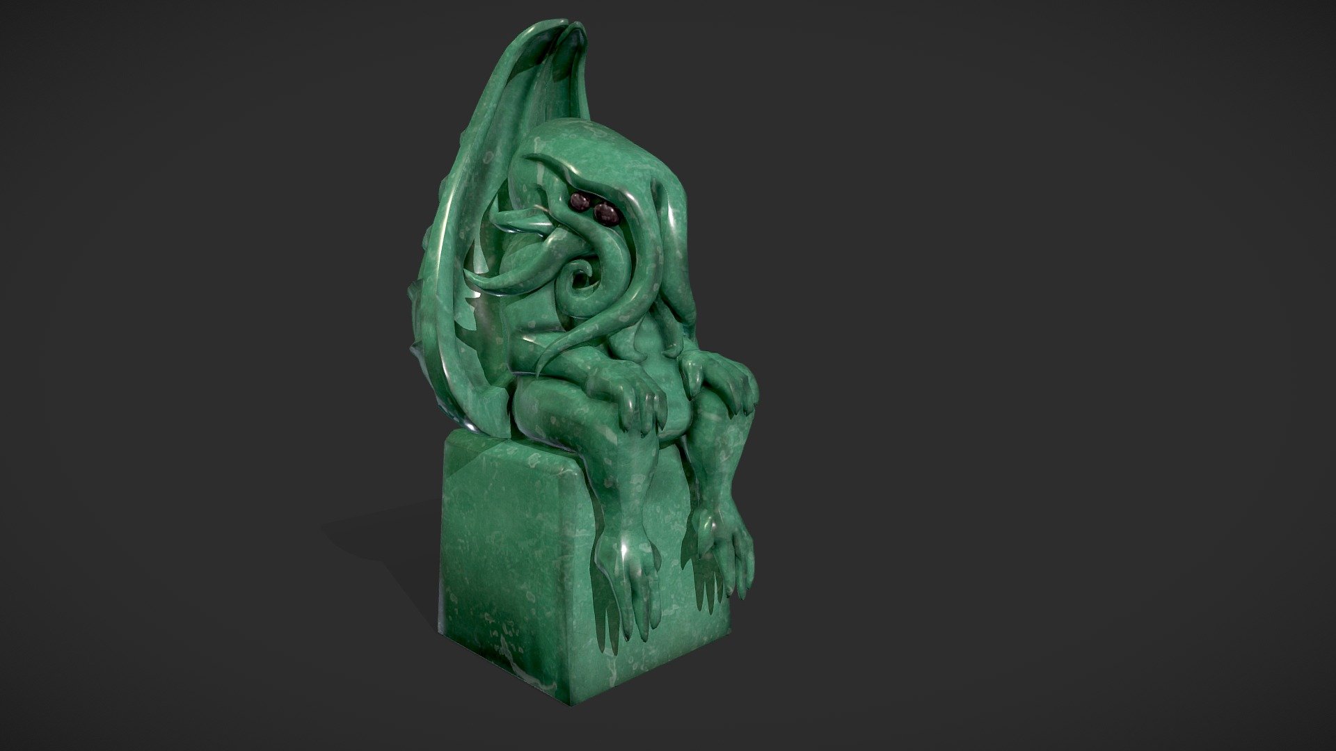 Cthulhu Statue - 3D model by Mario.Ametrano (@Mario.Am) [4766a2d ...