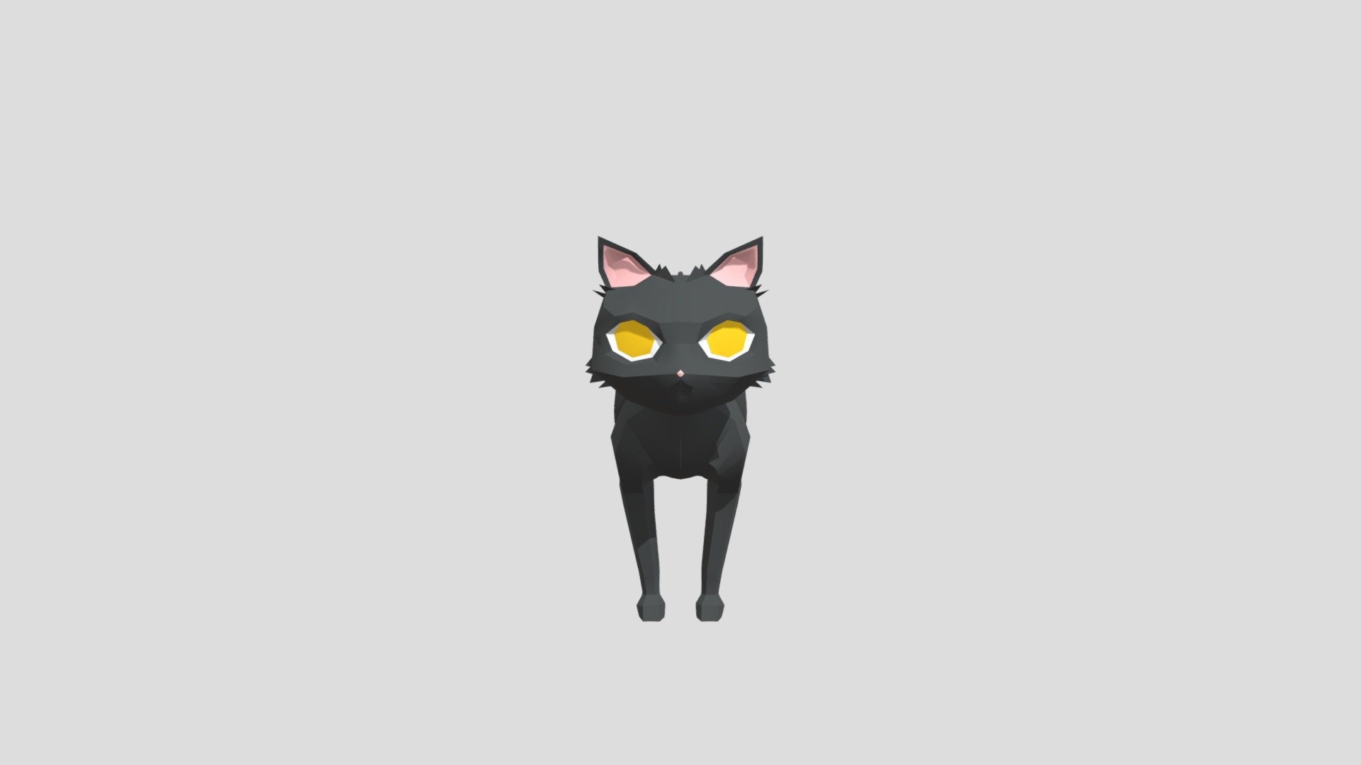 Black Cat - 3D model by 2dchaos [4768cad] - Sketchfab