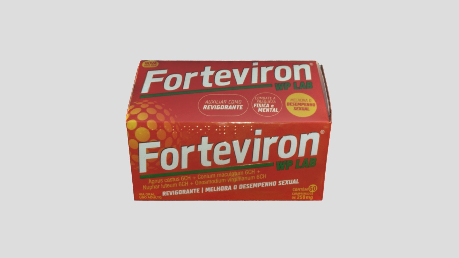 WP LAB - (A) Forteviron 60cp 250mg - 3D model by 42LabsCS [4769e66 ...