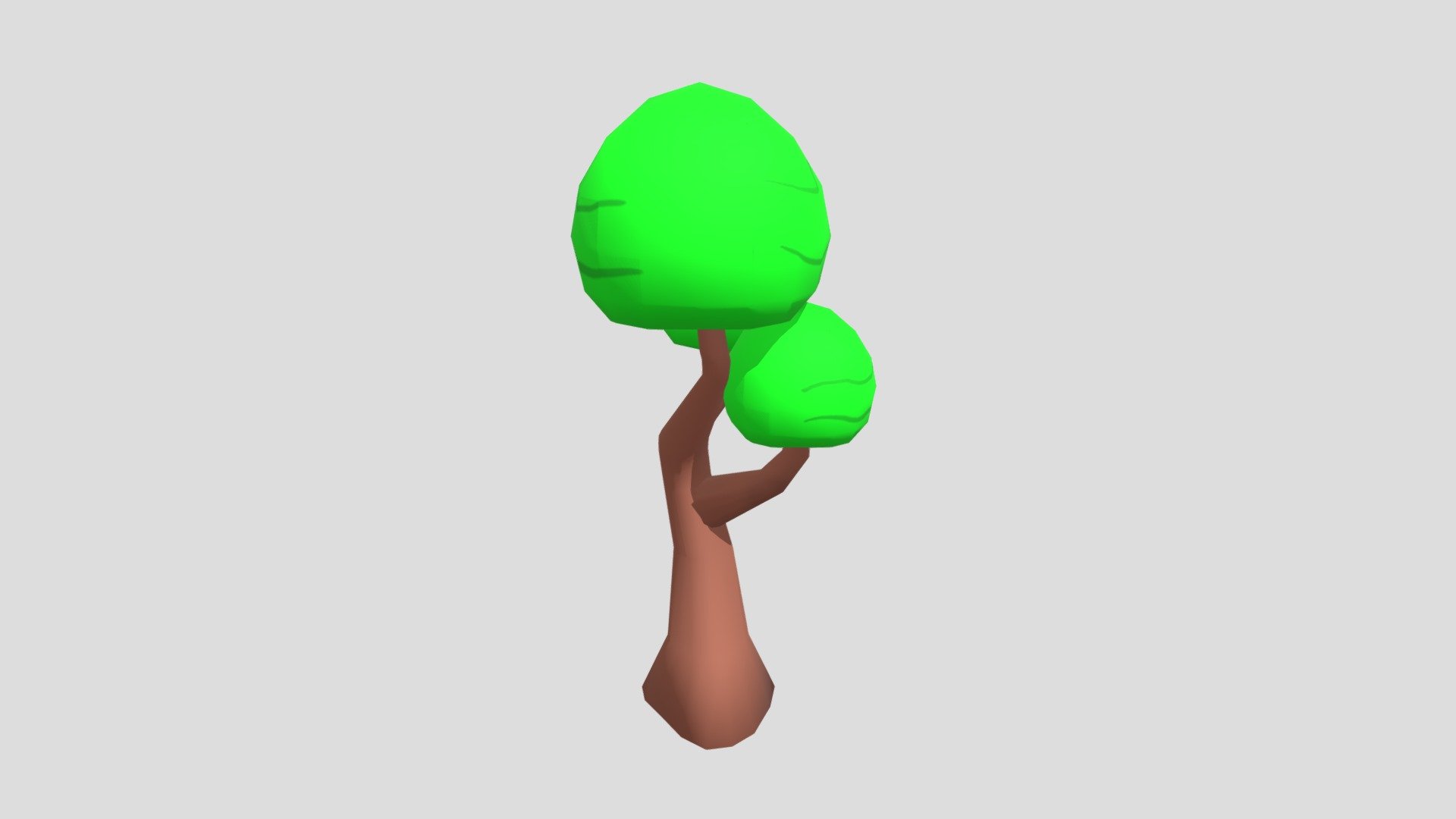 Low Poly Green Tree - Download Free 3D model by reeeee123_8 [476a5c0 ...