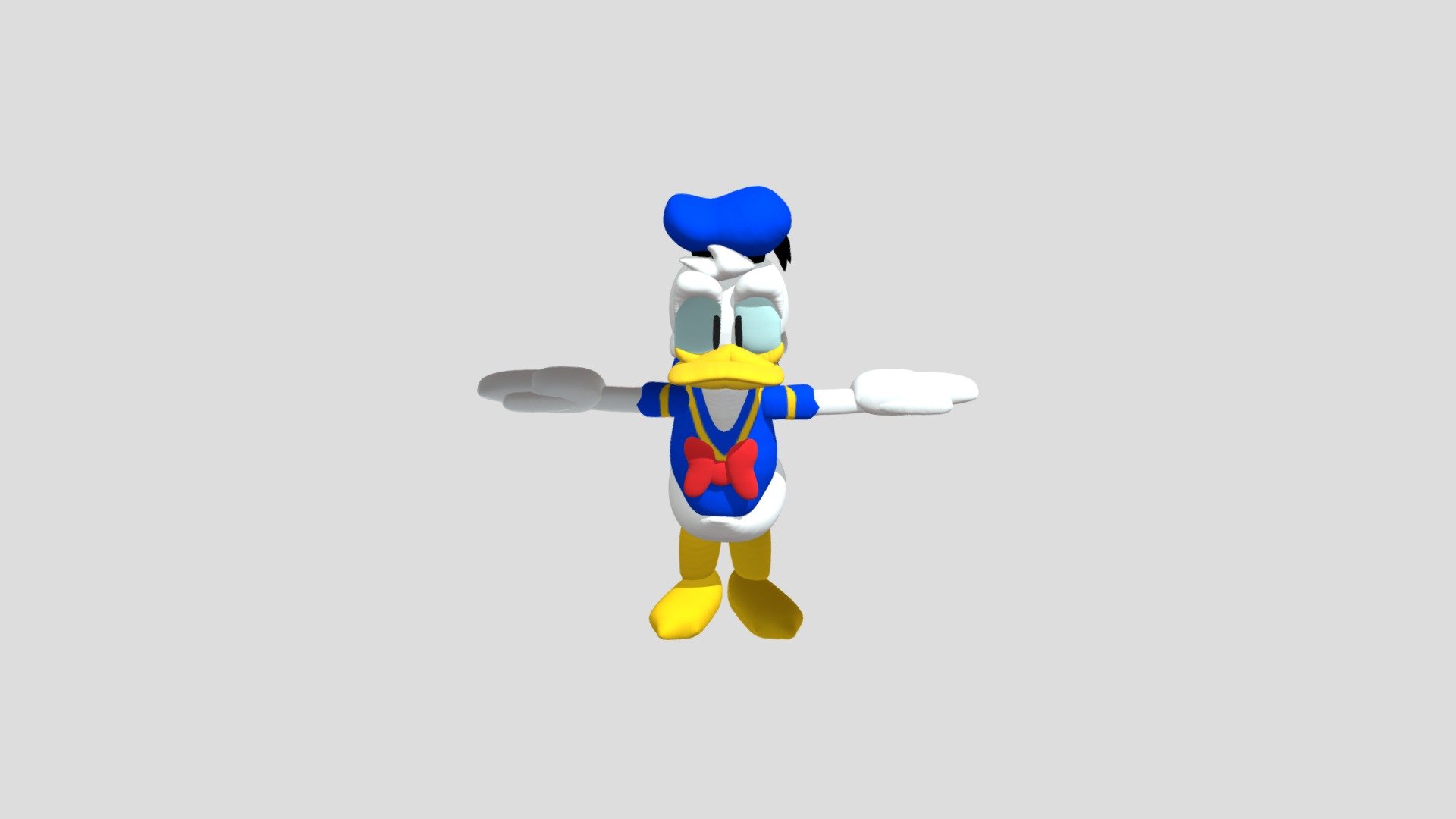 Donald Duck is back! - Download Free 3D model by Sonic the Hedgehog Fan ...