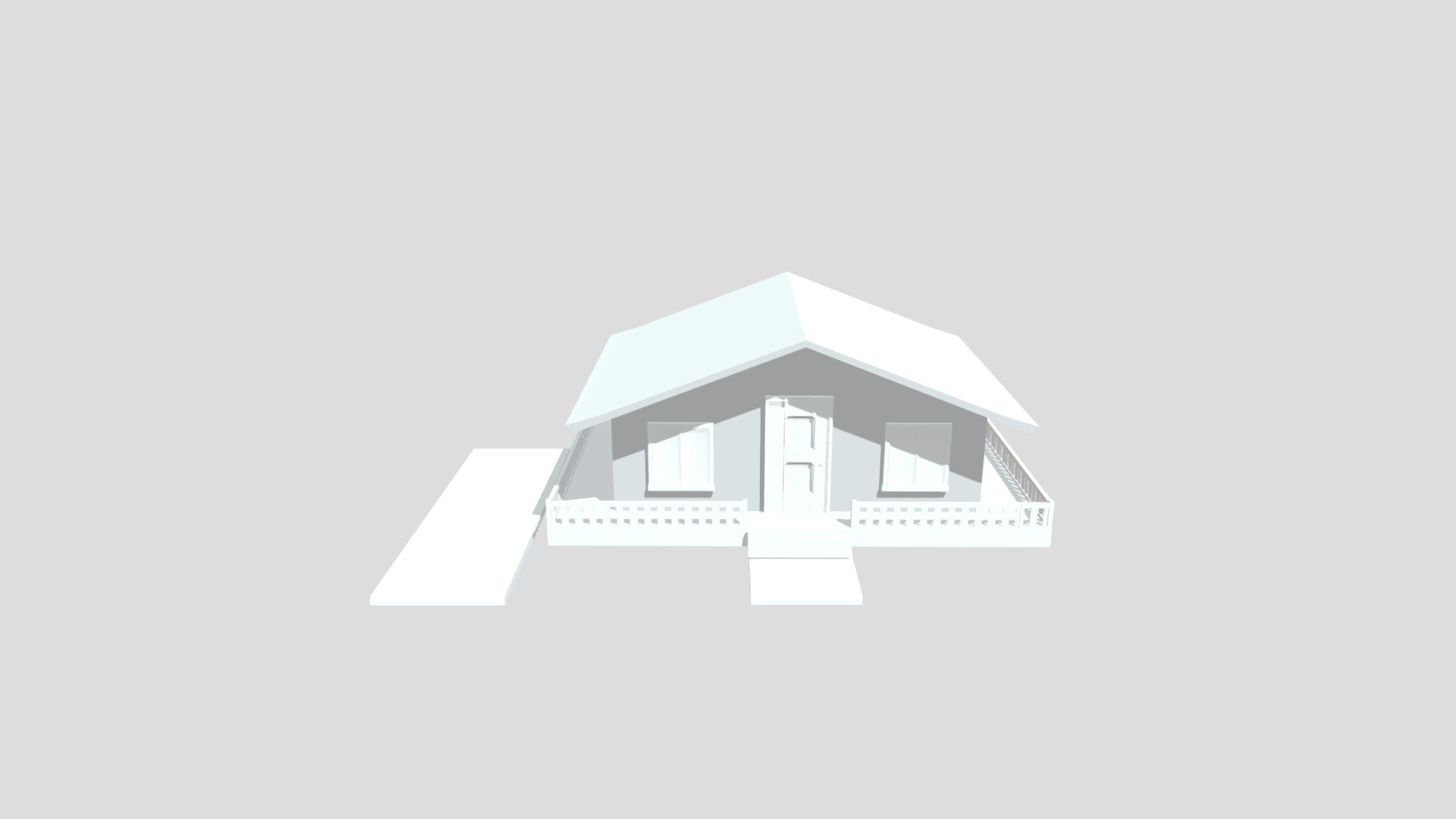 houseanddriveway - 3D model by sirdanni [476cee1] - Sketchfab
