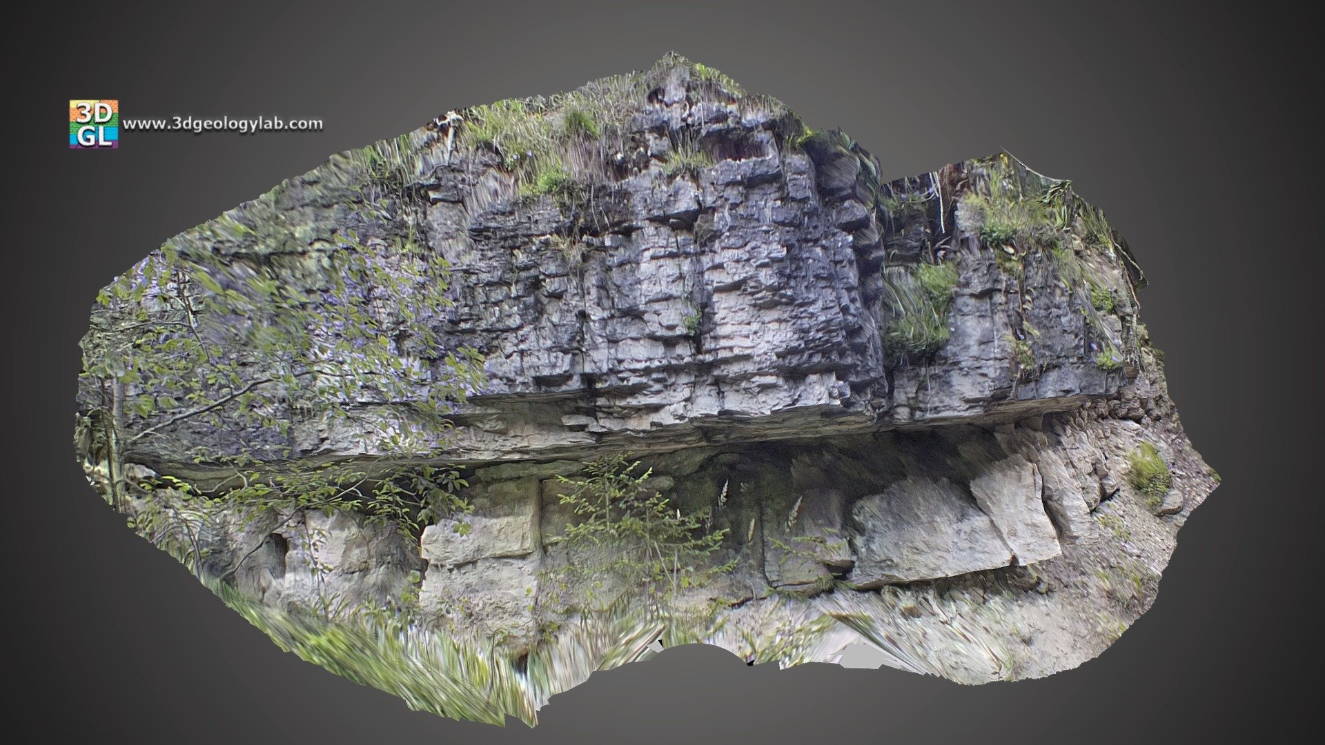 Outcrop (H219) - 3D model by 3D Geology Laboratory (@3DGeologyLab ...