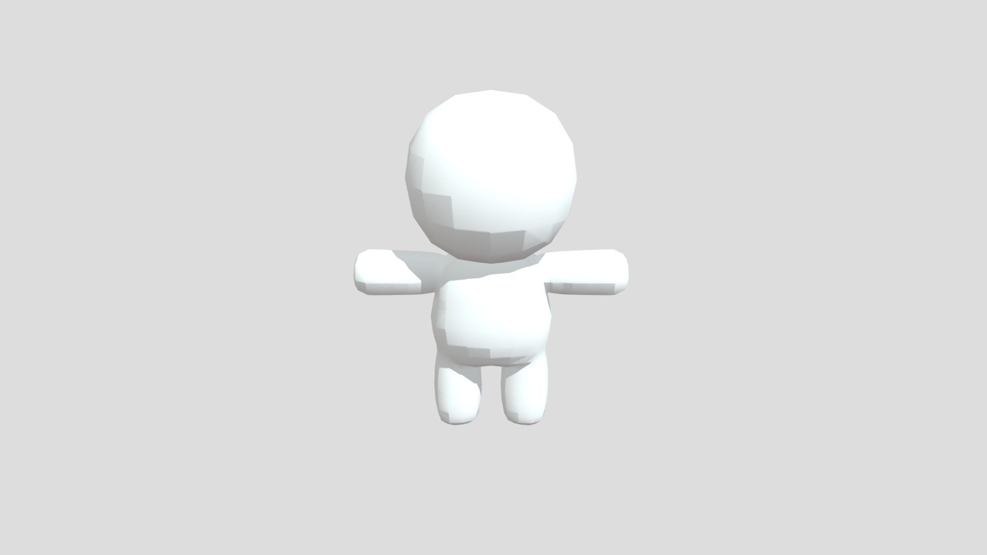 Stickman - Download Free 3D model by Mamzi (@mamzi-rb) [476dedf ...