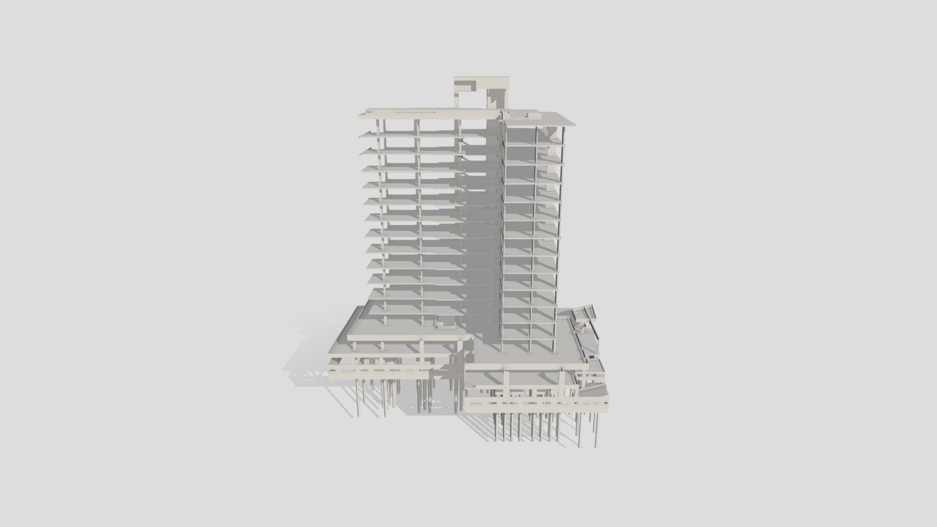 EDIFÍCIO SUNSET GUAXUMA - 3D model by emuchoa [476e501] - Sketchfab