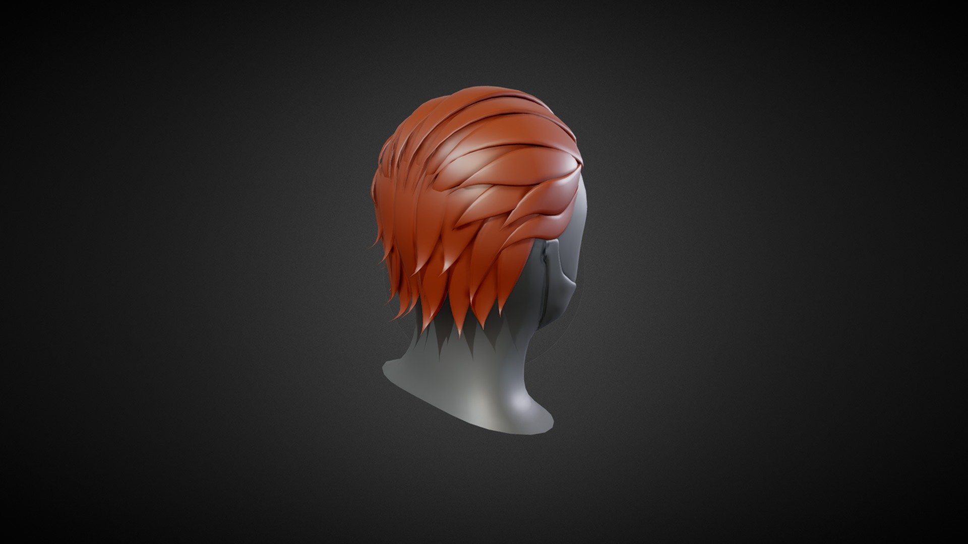 Simple Haircut 53_v2 - Buy Royalty Free 3D model by TankStorm [476f226 ...