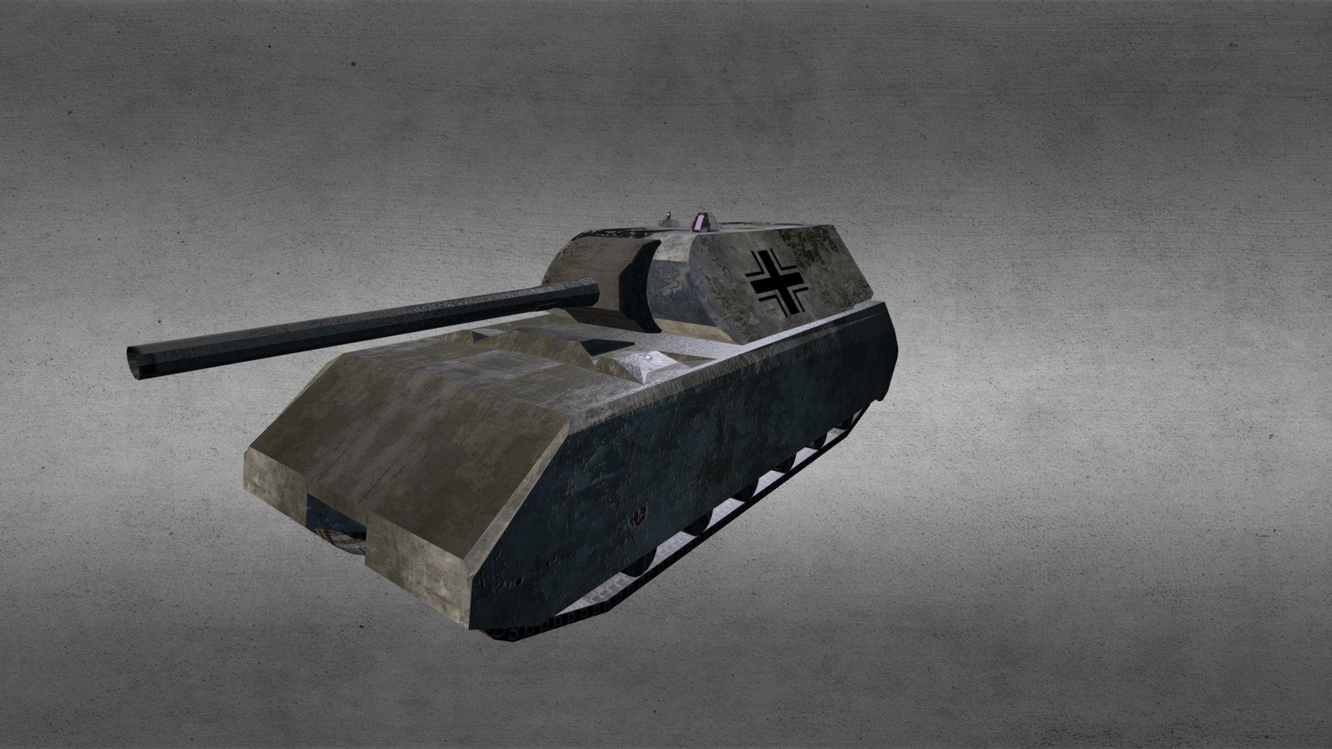 Panzer Maus [Low Poly Test] - 3D model by Pedro Trevisol (@mr.trevisol1 ...