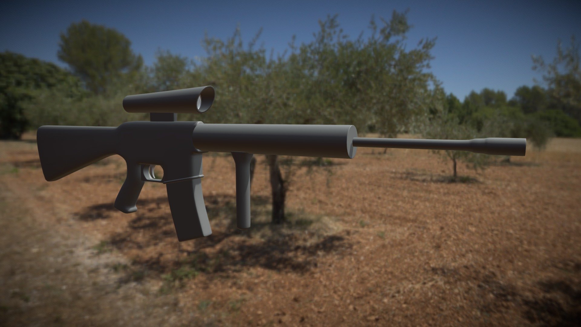 Assault Rifle - 3D model by merajfathi [477150d] - Sketchfab