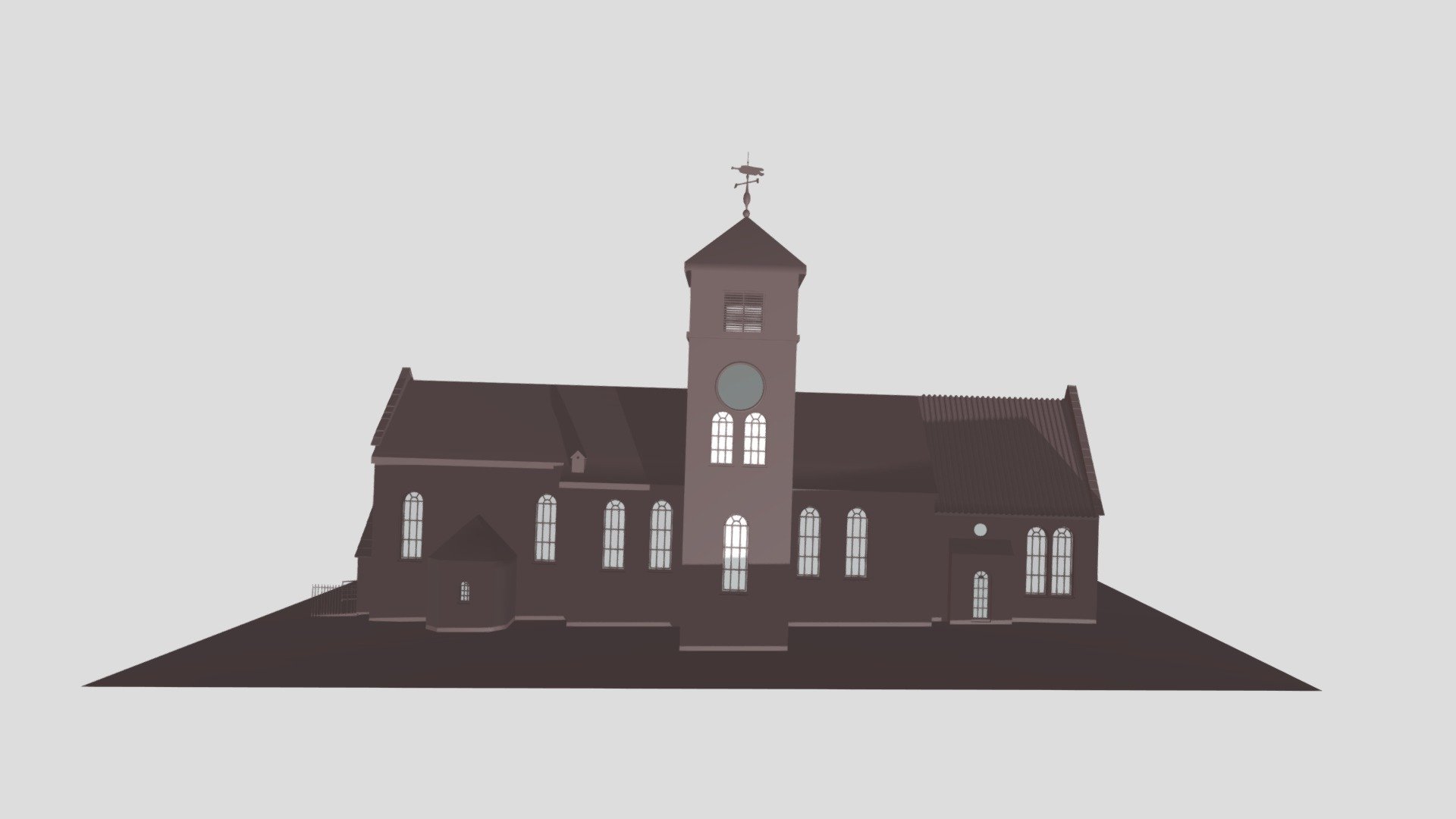 St.Pancras old church - 3D model by MengK [4772041] - Sketchfab