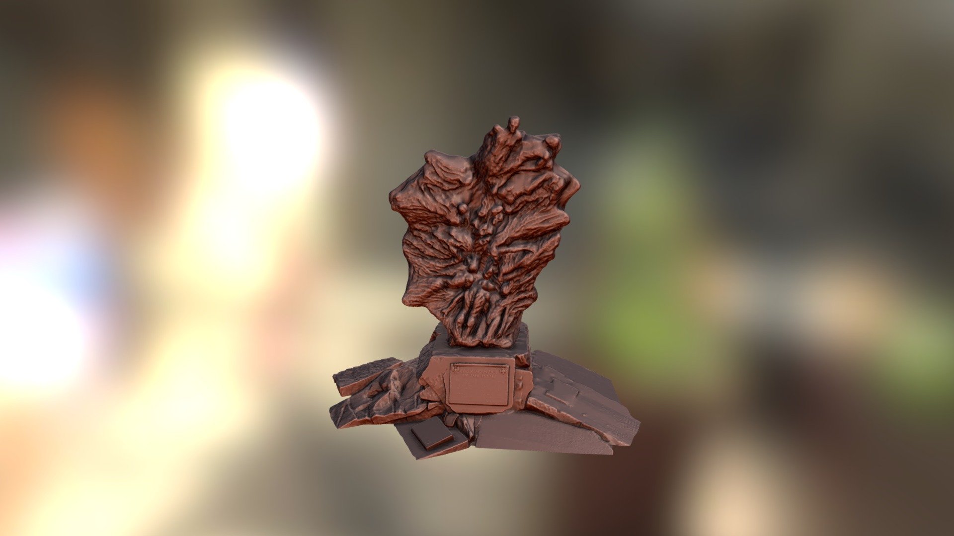 Katyń genocide statue in Poznań - 3D model by B3D (@b3d_com_pl ...