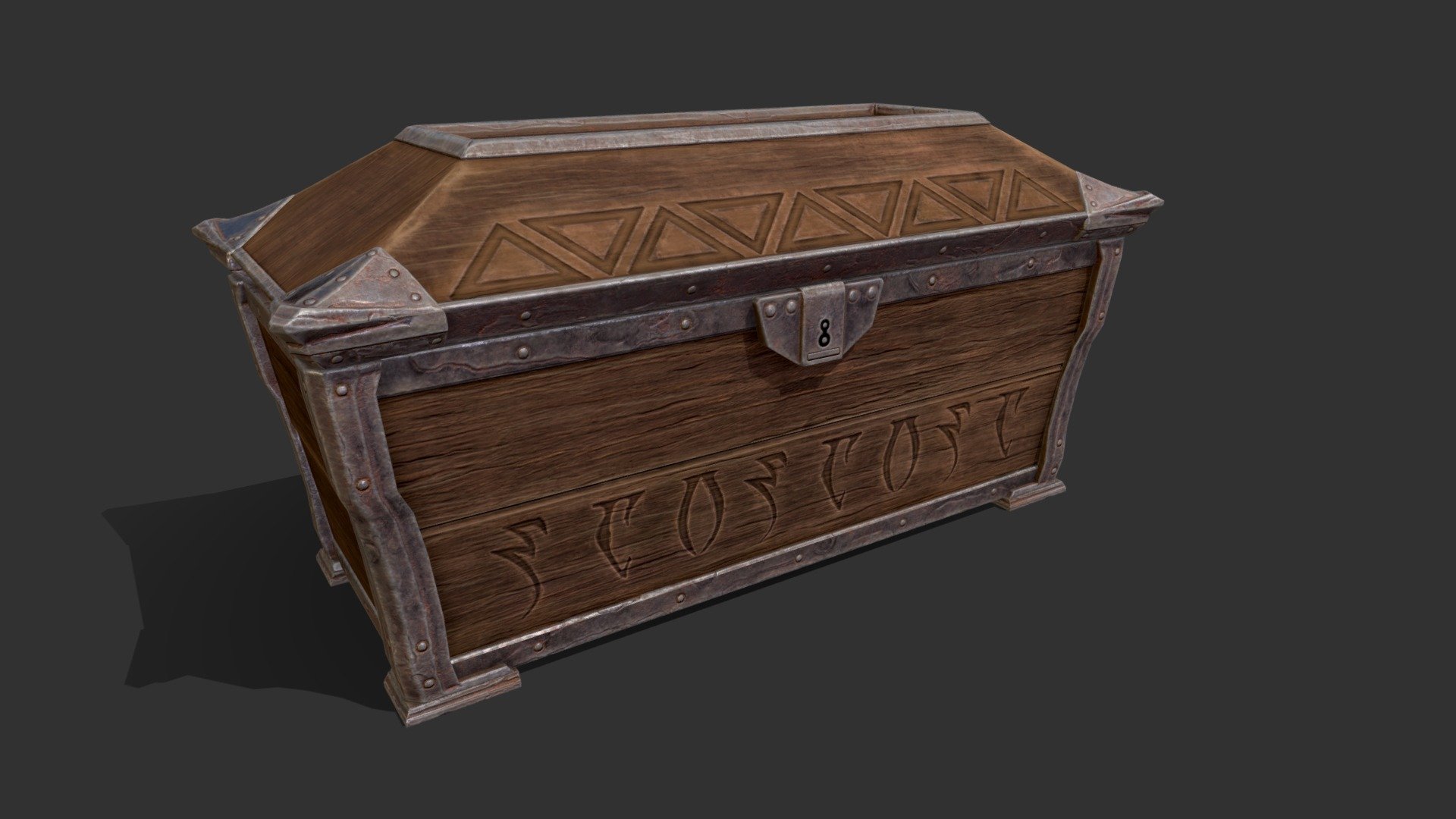 Fantasy Chest 002 - Download Free 3D model by kumabeer (@kumabeer ...