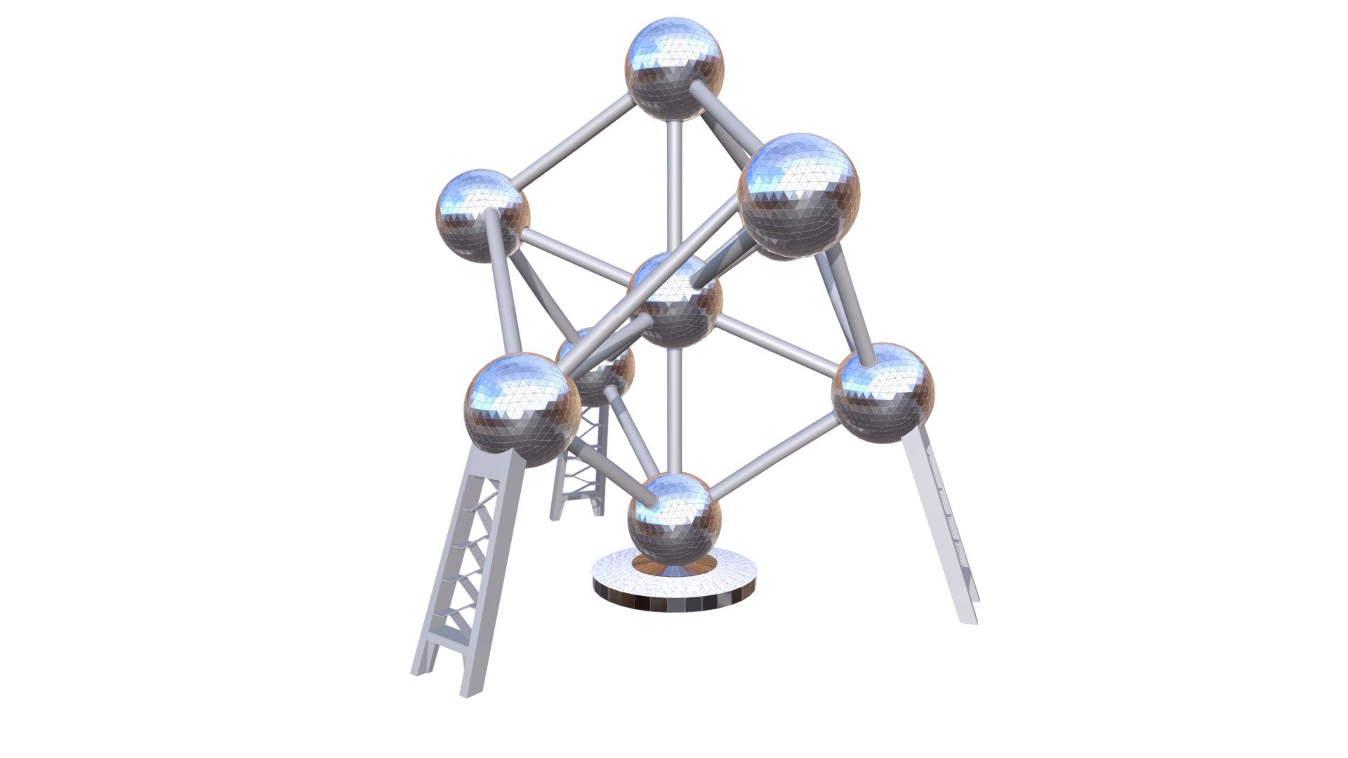 Atomium - Buy Royalty Free 3D model by renato.lt (@renato.lt_3D ...