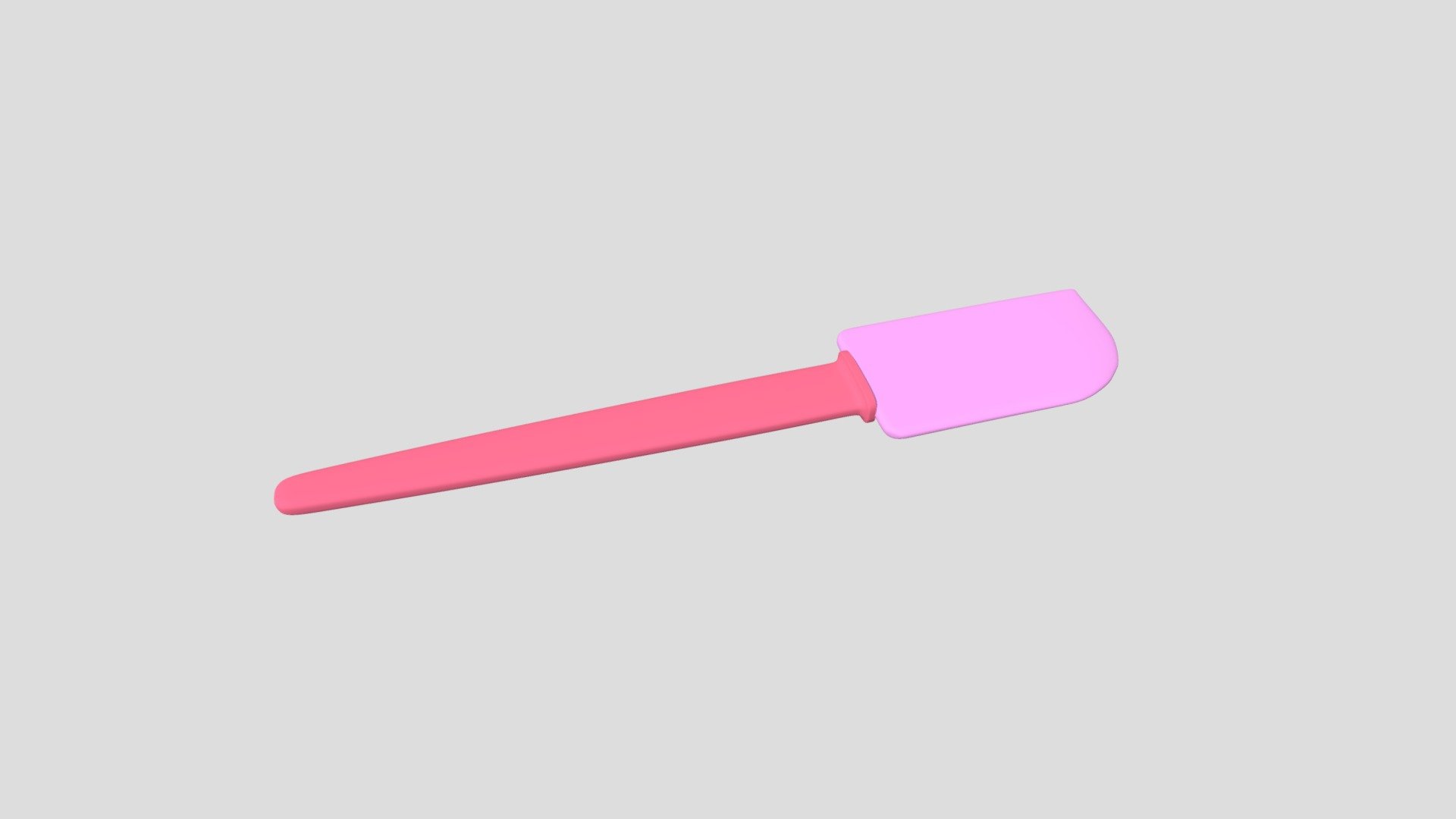 Silicone Spatula - 3D model by sakha-rusty [4775fb5] - Sketchfab