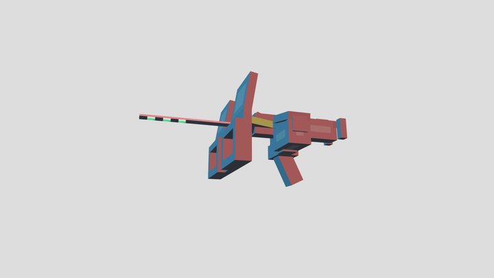Minigun 3D models - Sketchfab
