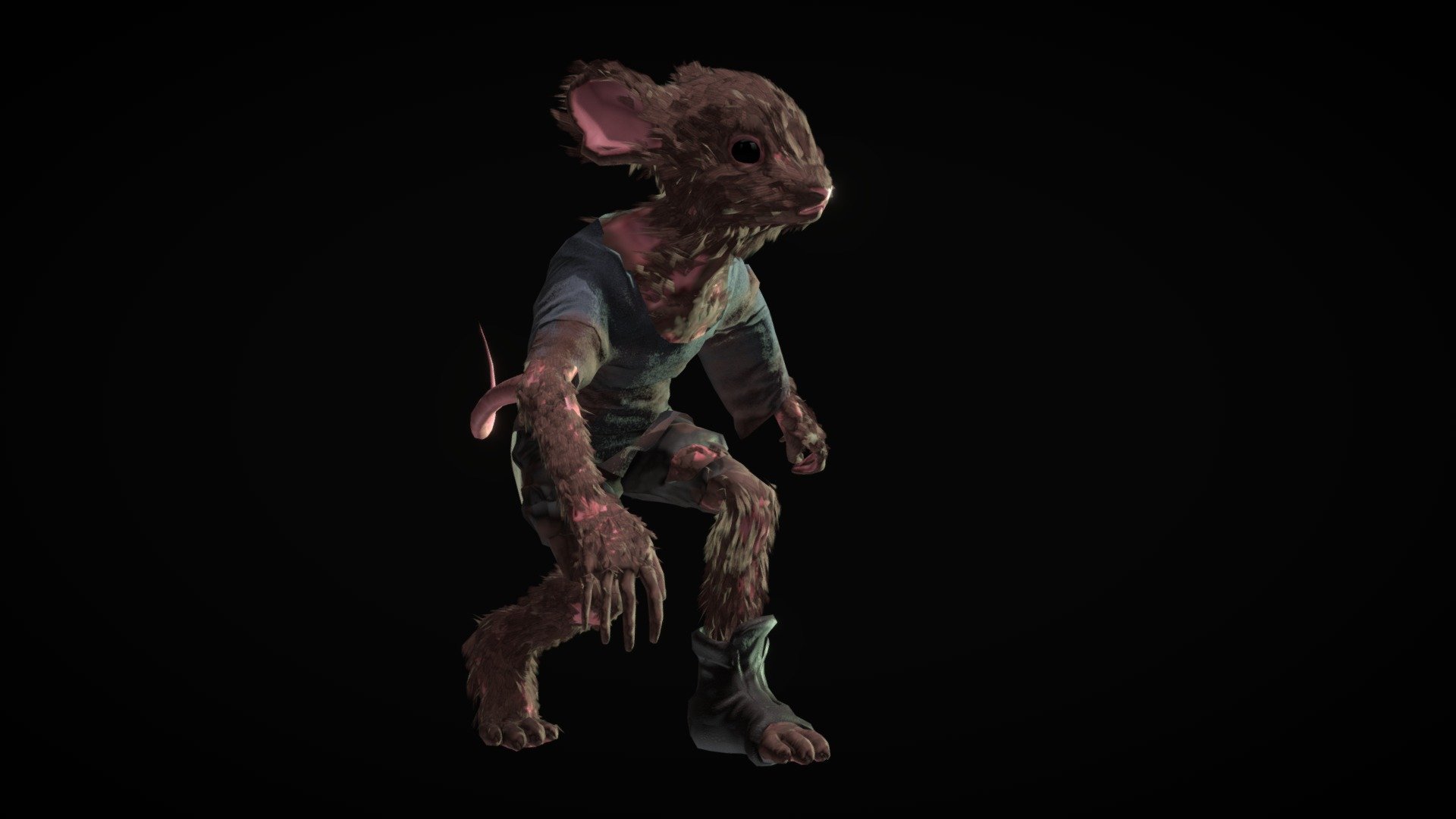Rat - Download Free 3D model by Hubrs (@Hubert.Tokar) [477c272] - Sketchfab