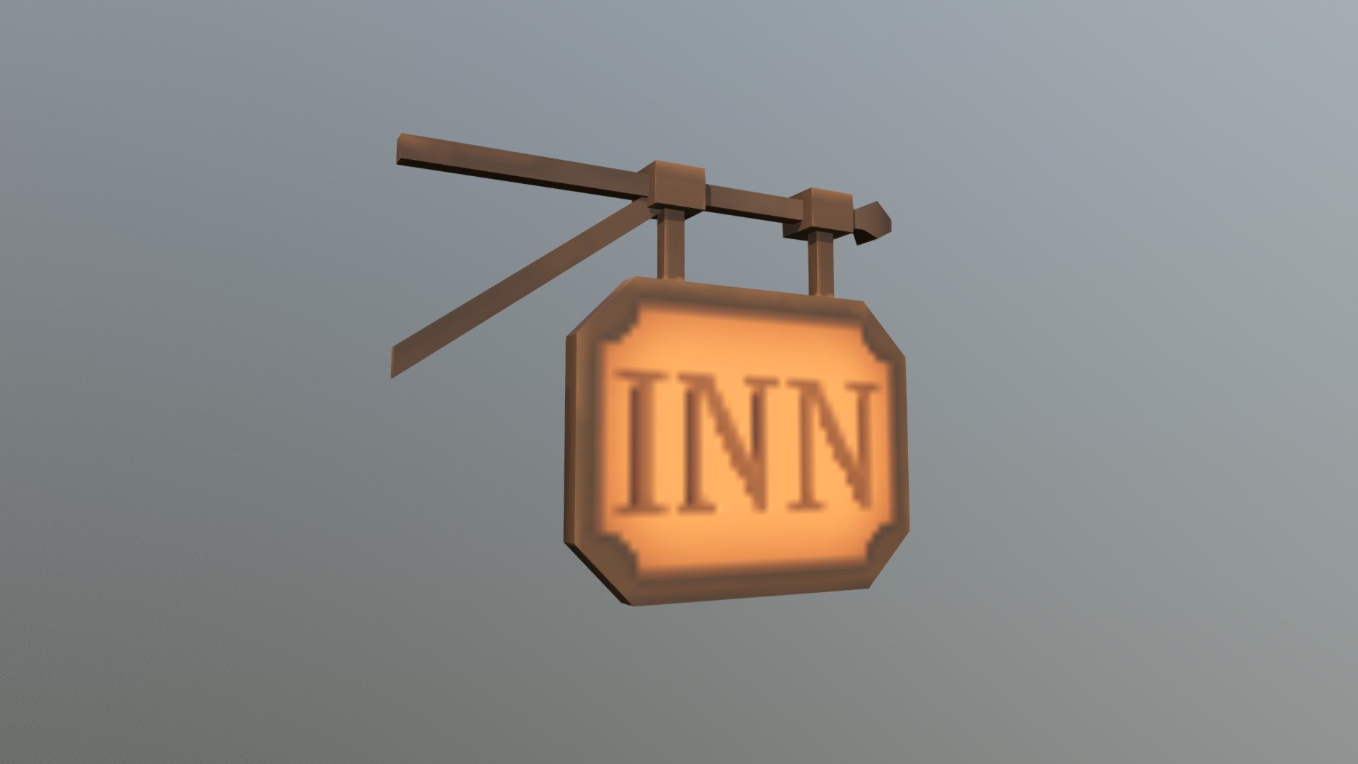 Signboard - INN3 - 3D model by SmileBoom_SGB [477d020] - Sketchfab